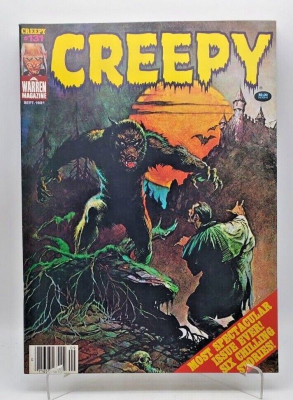CREEPY MAGAZINE #131 (1981) Frank Frazetta does the cover NM/Mint ...