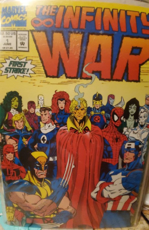The Infinity War #1 (1992) Adam Warlock | Comic Books - Modern Age, Marvel, Adam Warlock ...