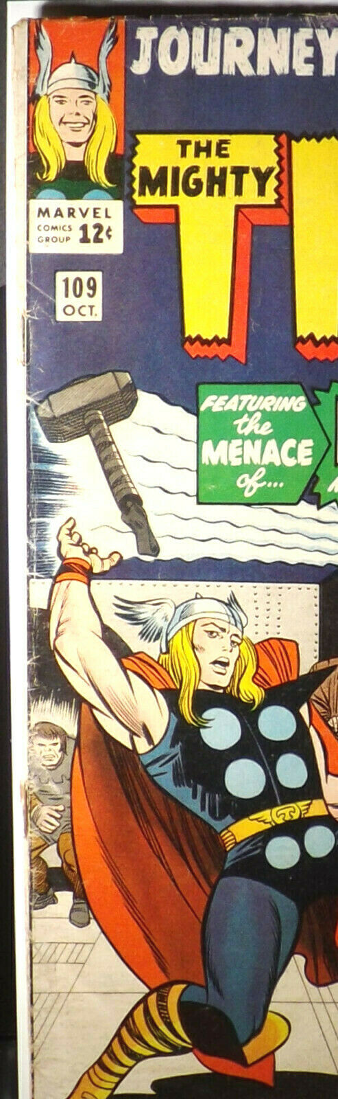 JOURNEY INTO MYSTERY #109 4th Appearance of Scarlet Witch 1964 Thor VG ...