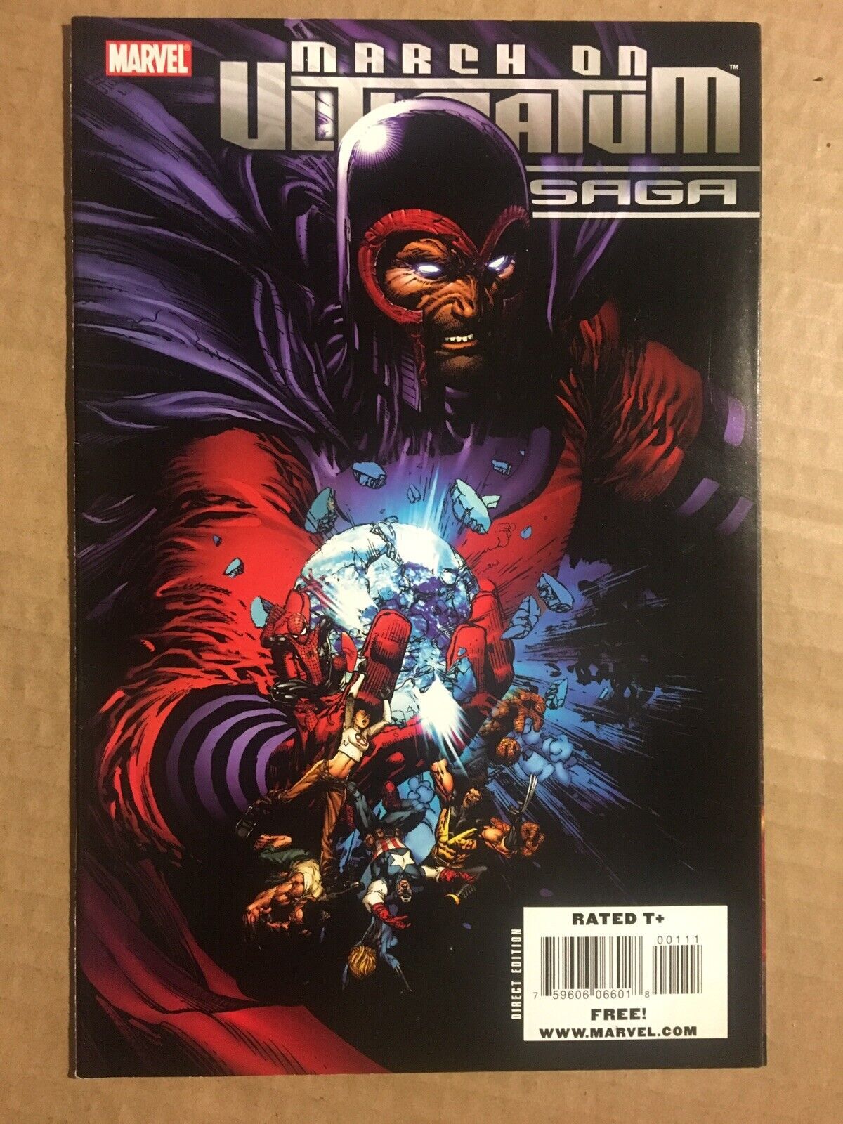 ULTIMATUM (2008) #1-5 9.6 NM+ VARIANTS Jeph Loeb, David Finch, Marvel ...