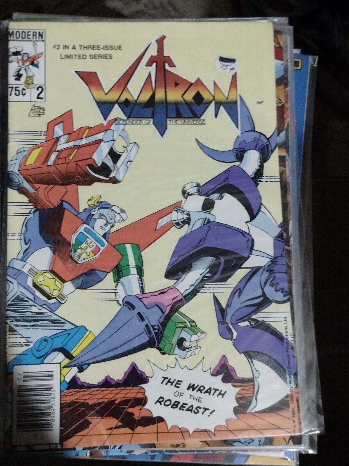 voltron defender of the universe #2 modern comics HTF RARE WRATH OF THE ...