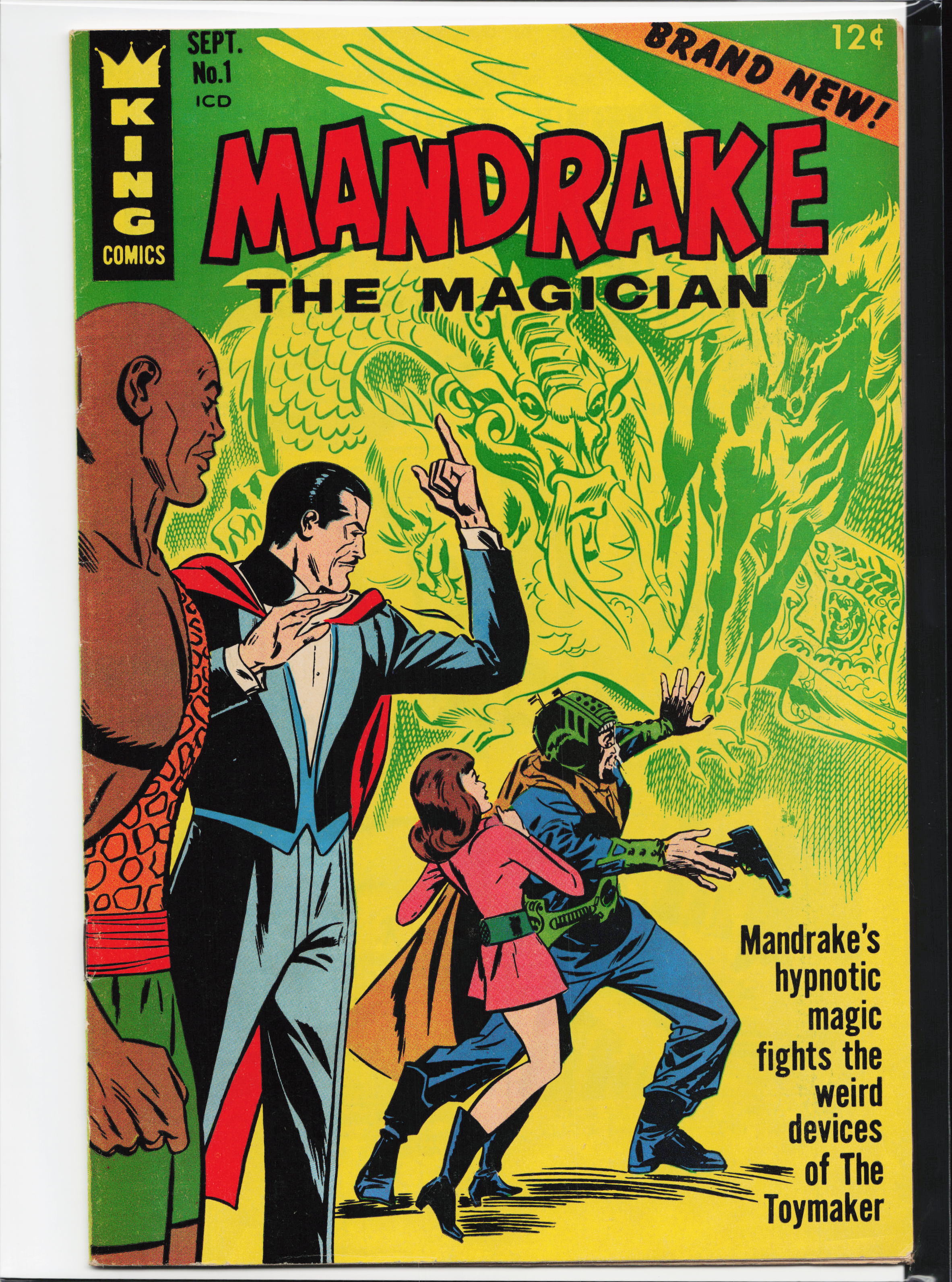 Mandrake the Magician #1 (1966) Mandrake the Magician | Comic Books - Silver Age, Mandrake the ...
