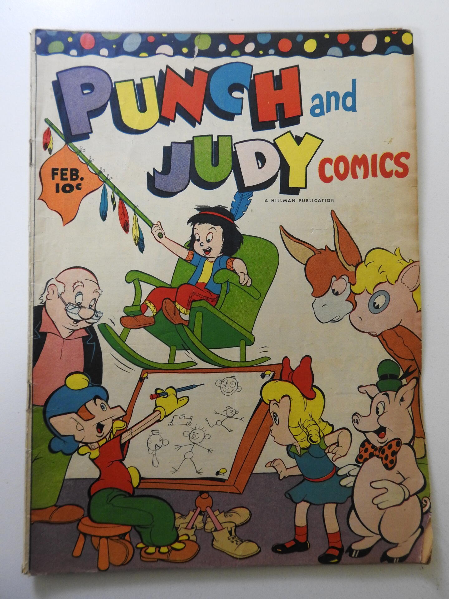 Punch and Judy Comics #7 (1946) VG- Condition! | Comic Books - Golden ...