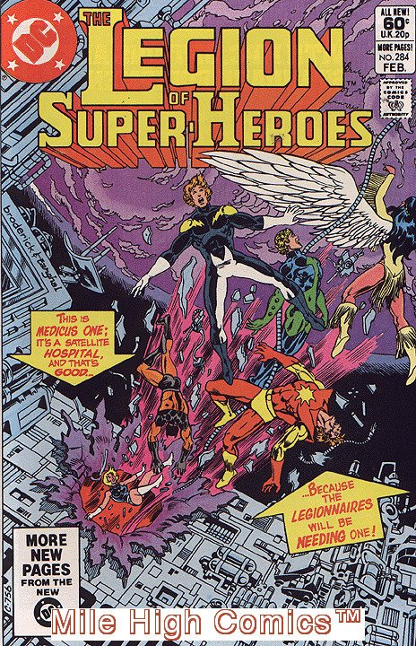 LEGION OF SUPER-HEROES (1980 Series) (DC) #284 Very Good Comics Book ...