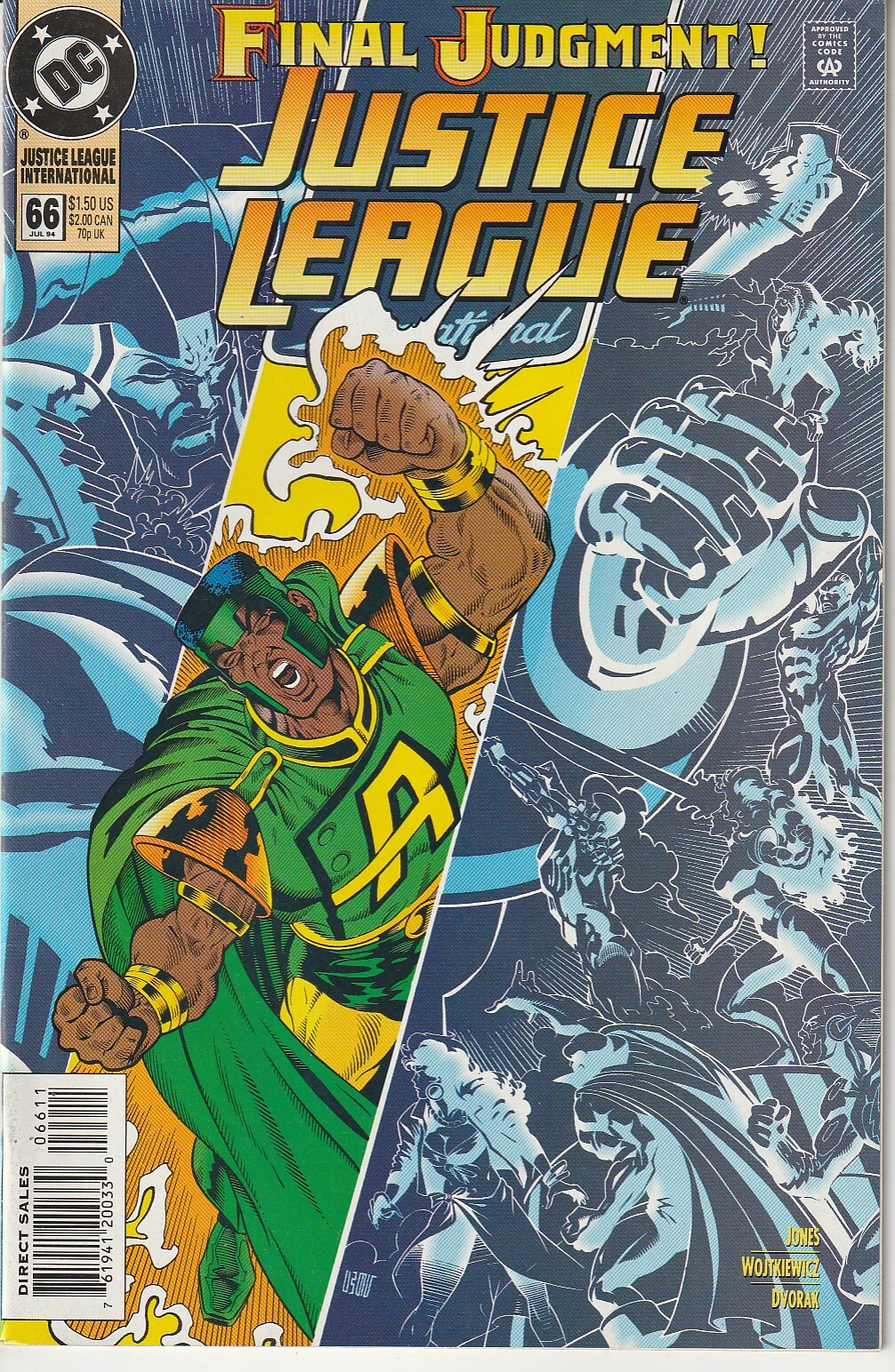 Justice League International #66 Direct Edition (1994) Final Judgement ...