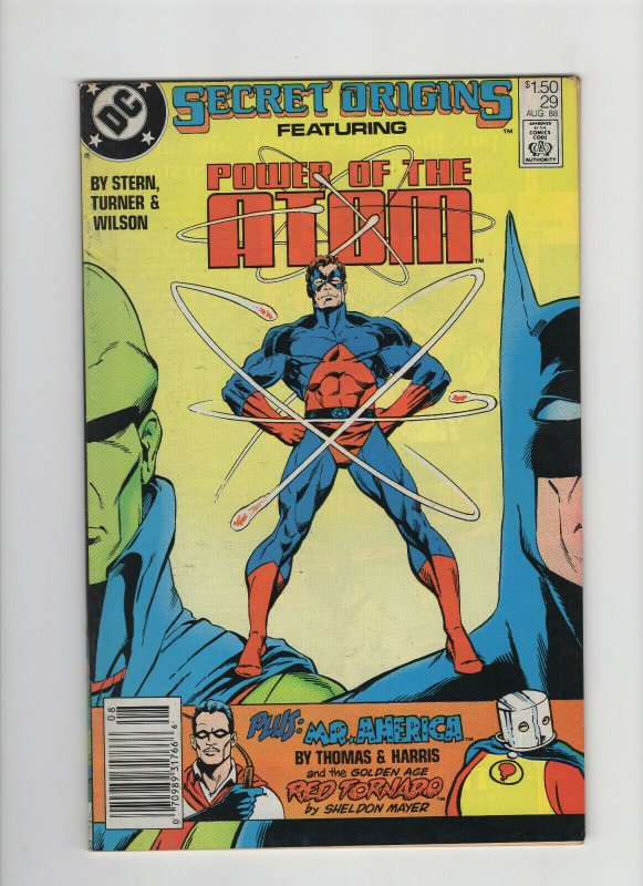 Secret Origins #29 (1988 DC Comics) Power of the Atom | Comic Books ...