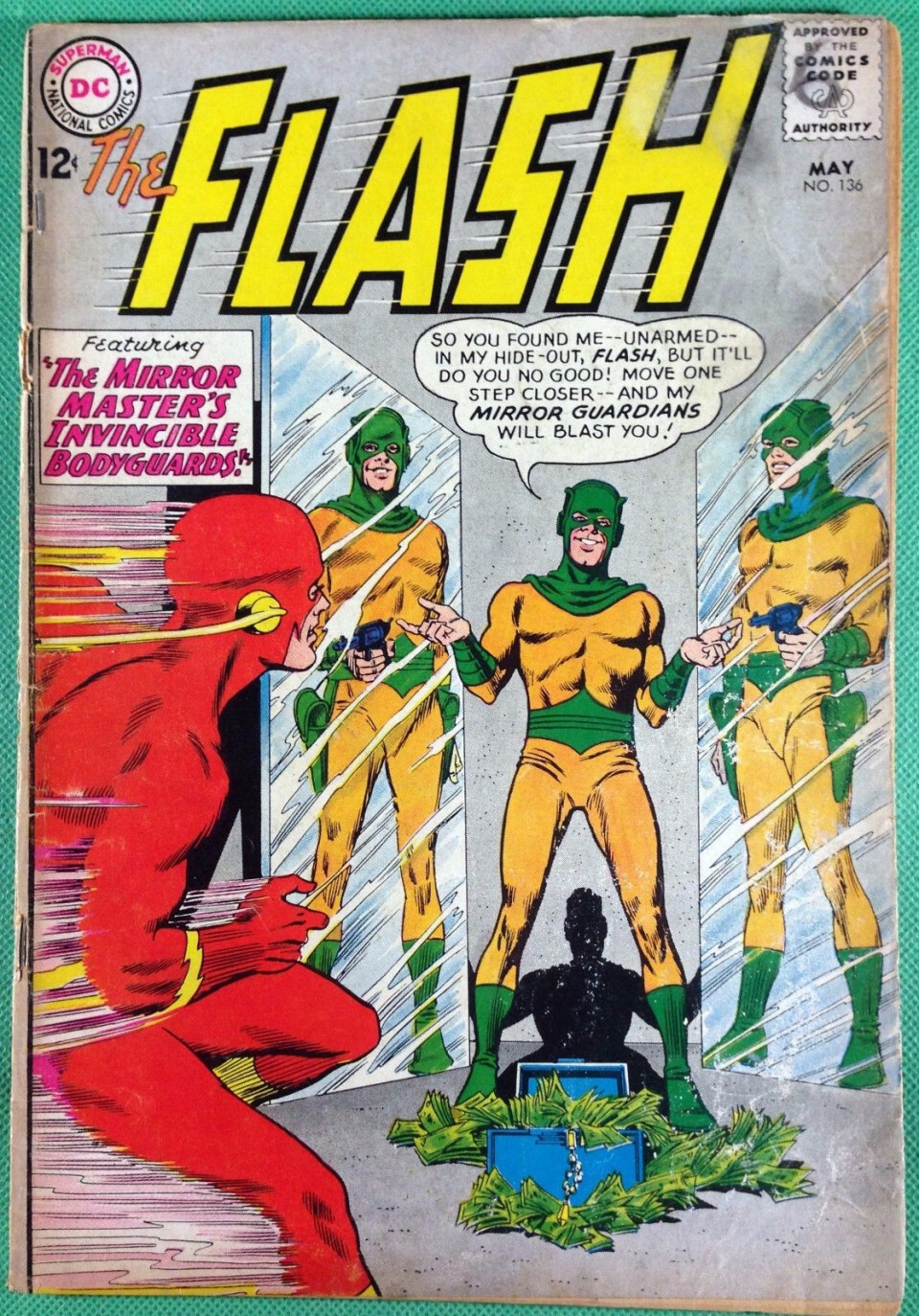 FLASH (1959) #136 GD (2.0) vs Mirror Master | Comic Books - Modern Age ...