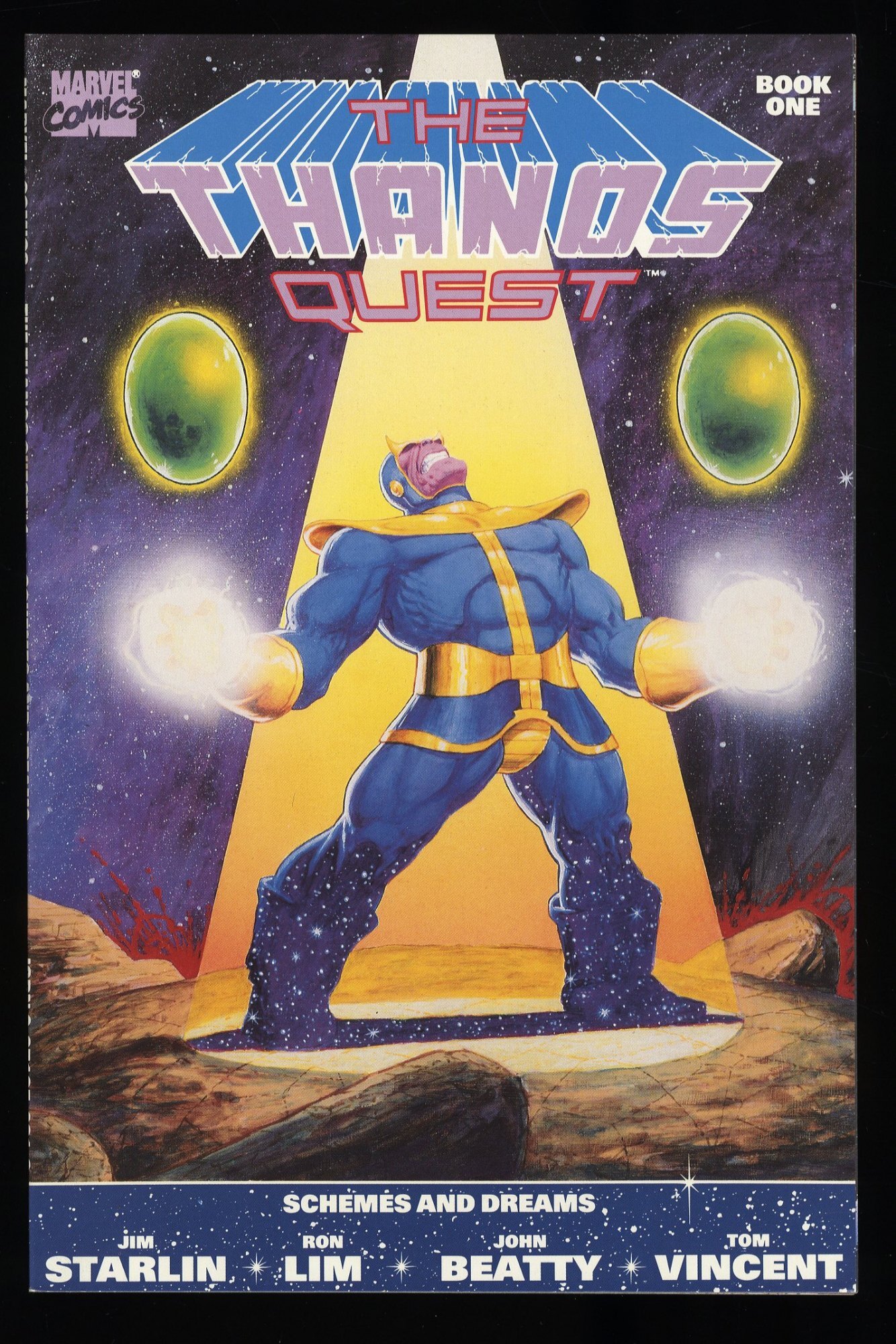 Thanos Quest #1 NM+ 9.6 1st Print Galactus + Death Appearance! | Comic ...