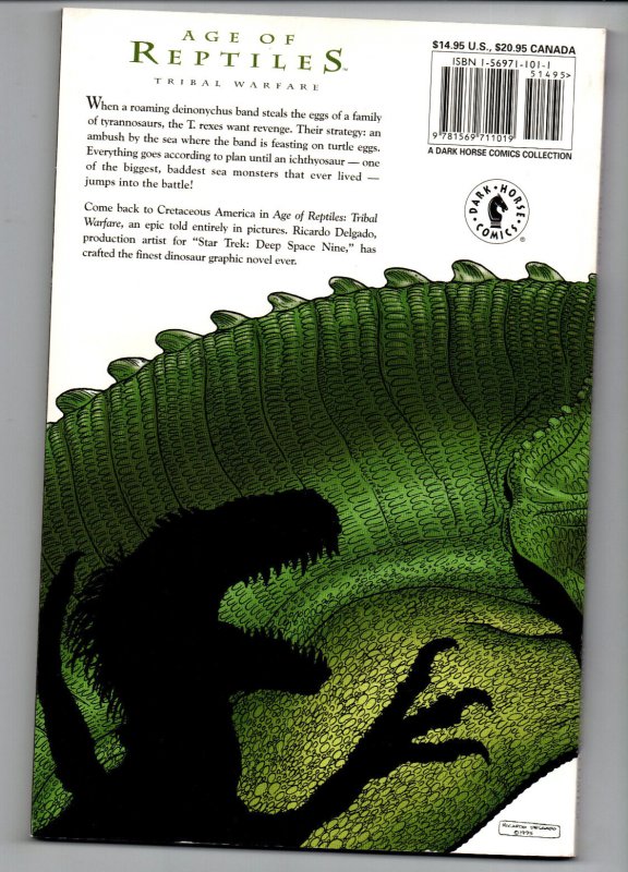 Age of Reptiles Tribal Warfare TPB - Dinosaurs - Ricardo Delgado - 1996 ...