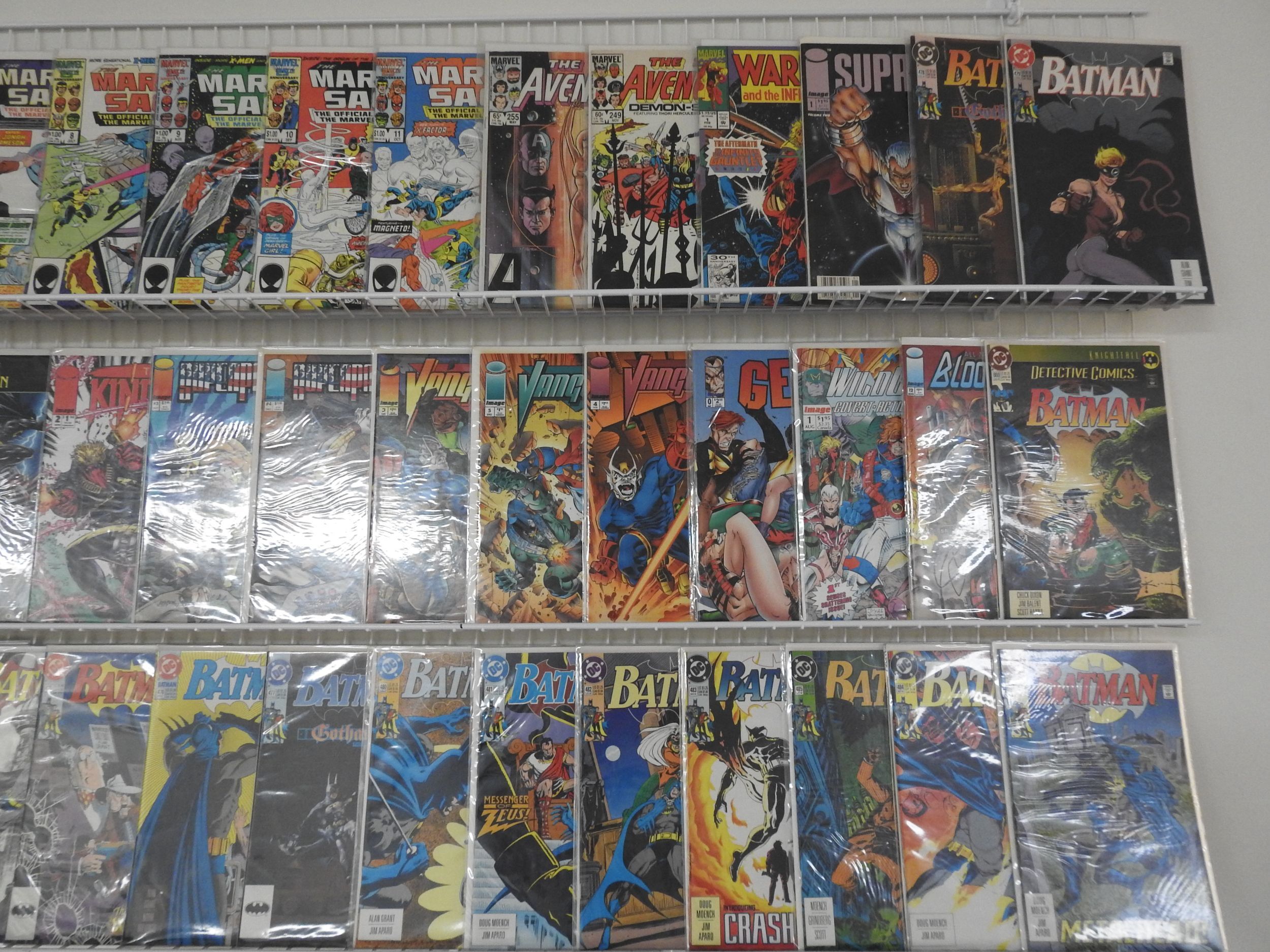Huge Lot of 140+ Comics W/ Batman, Silver Surfer, Moon Knight! Avg. VF ...