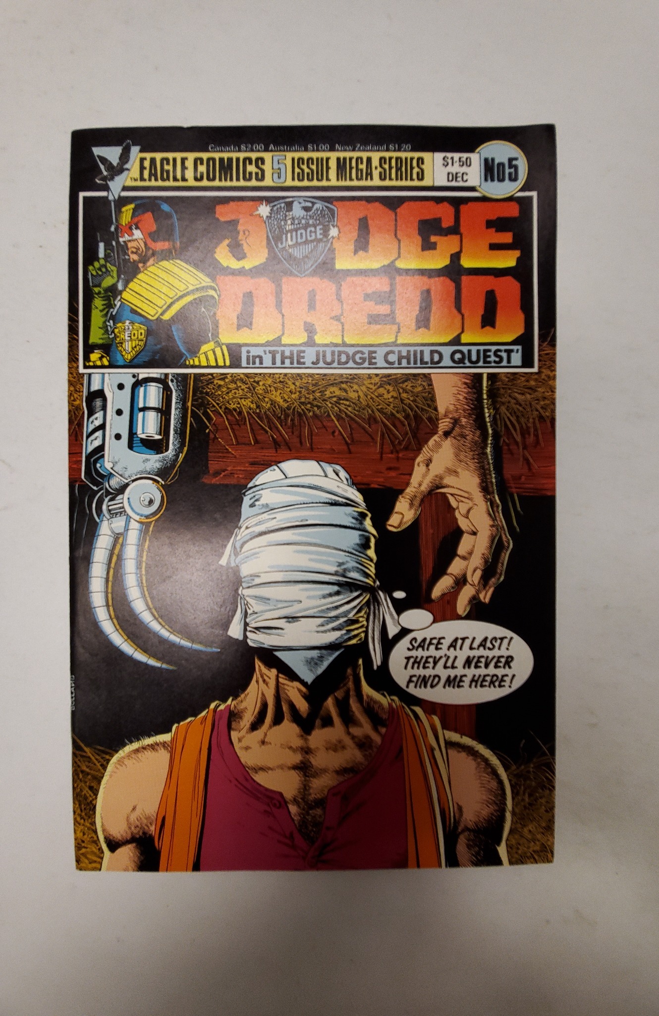 Judge Dredd: The Judge Child Quest (GB) #5 (1984) NM Eagle Comic Book ...