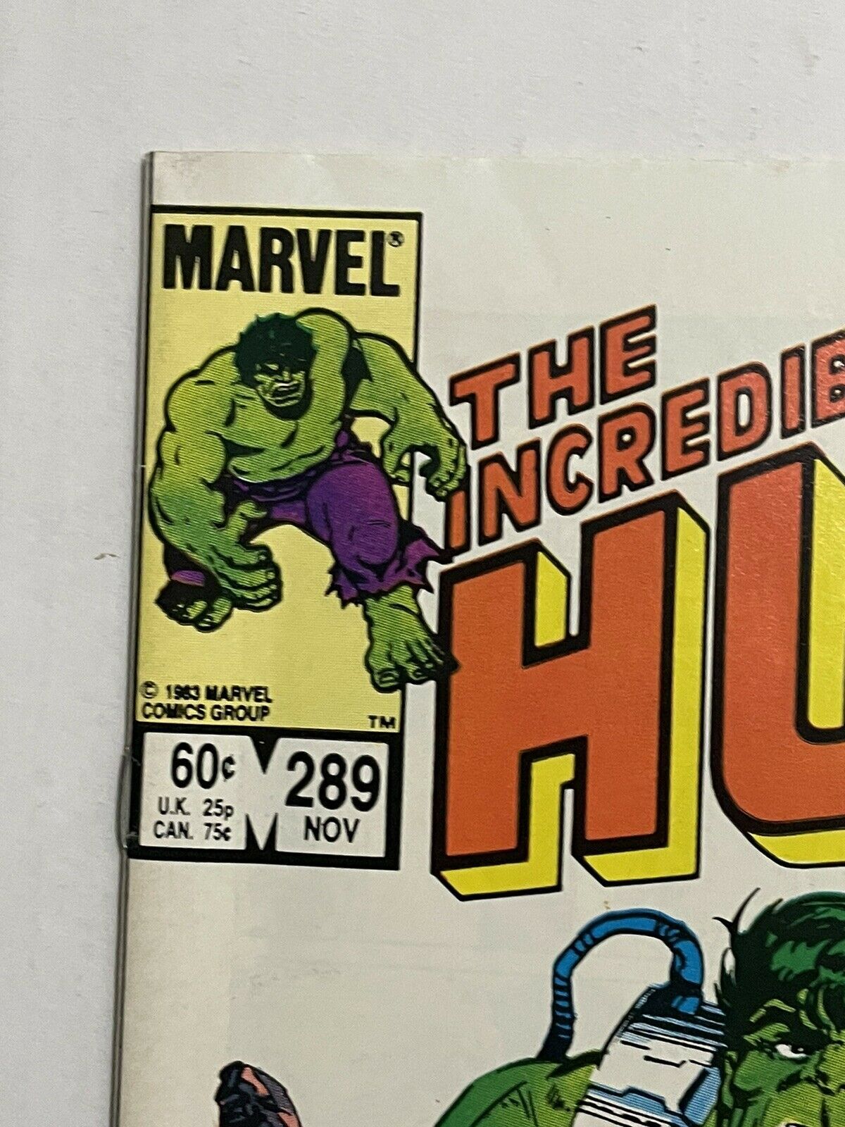 Incredible Hulk Vol.1 #289 (1962 marvel) | Comic Books - Bronze Age ...