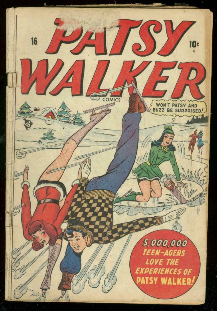 Patsy Walker #16 1948-Marvel Comics-Leggy Cover G/VG | Comic Books ...