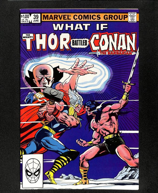 What If? (1977) #39 Thor Battled Conan! | Full Runs & Sets, Marvel ...