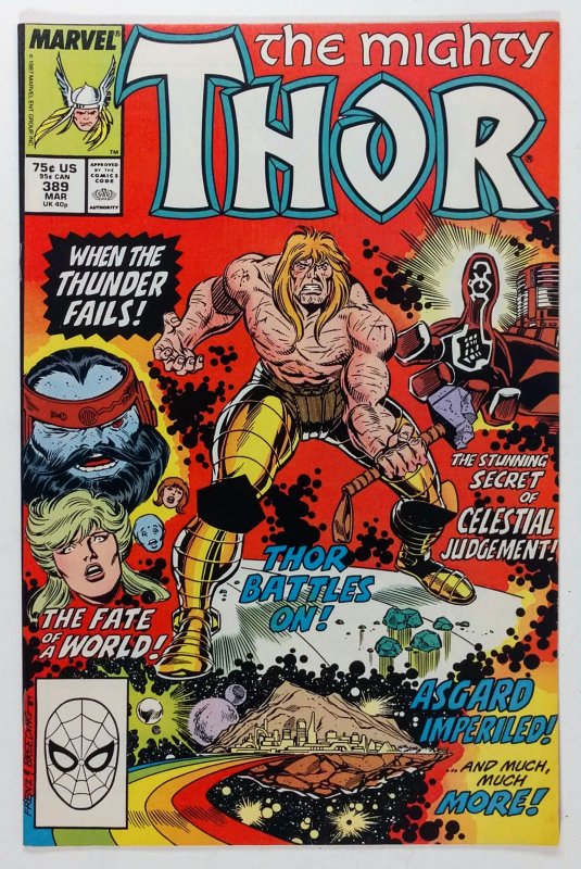 Thor #389 (1988) 1st appearance of Replicoid | Comic Books - Copper Age ...