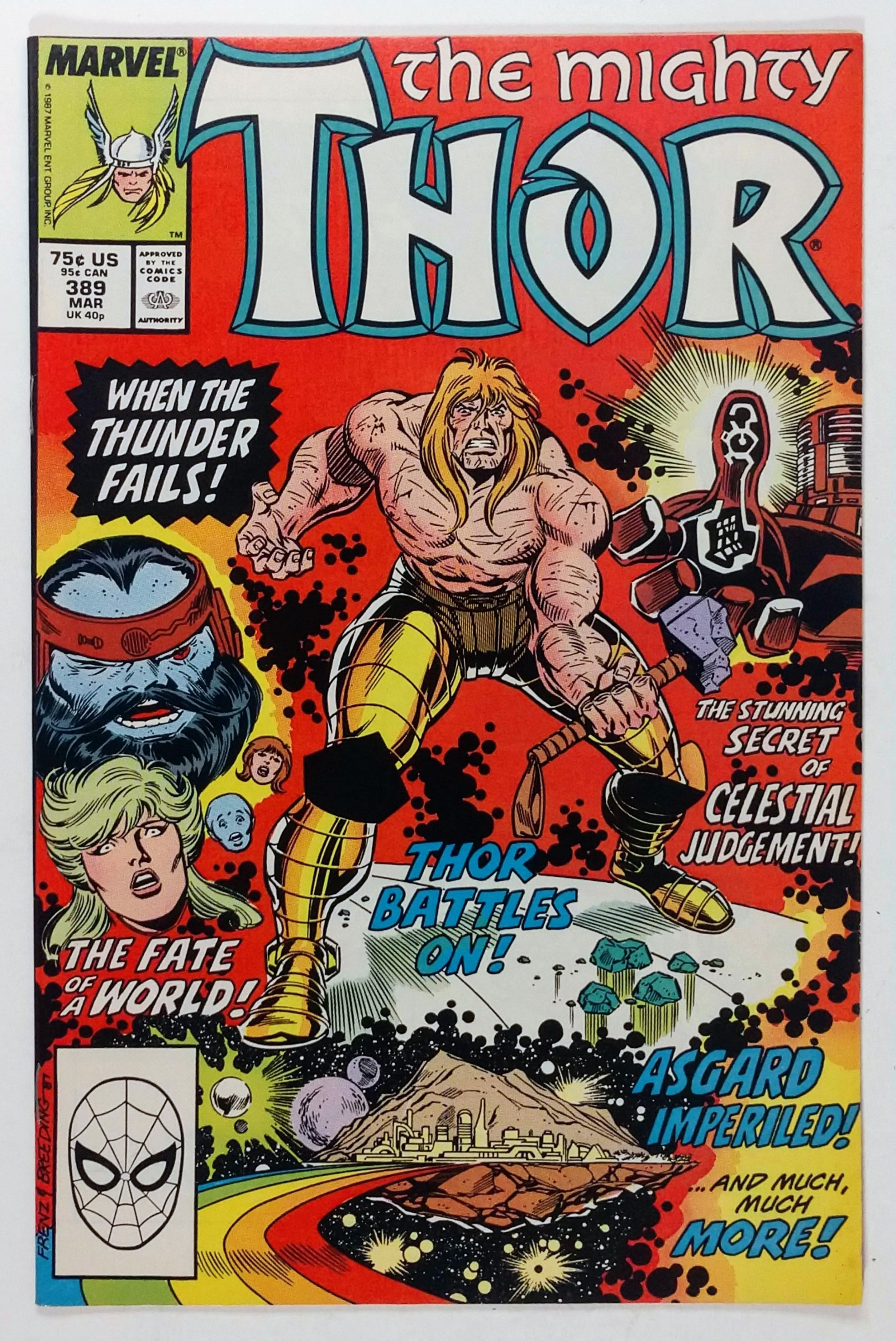Thor #389 (1988) 1st appearance of Replicoid | Comic Books - Copper Age ...