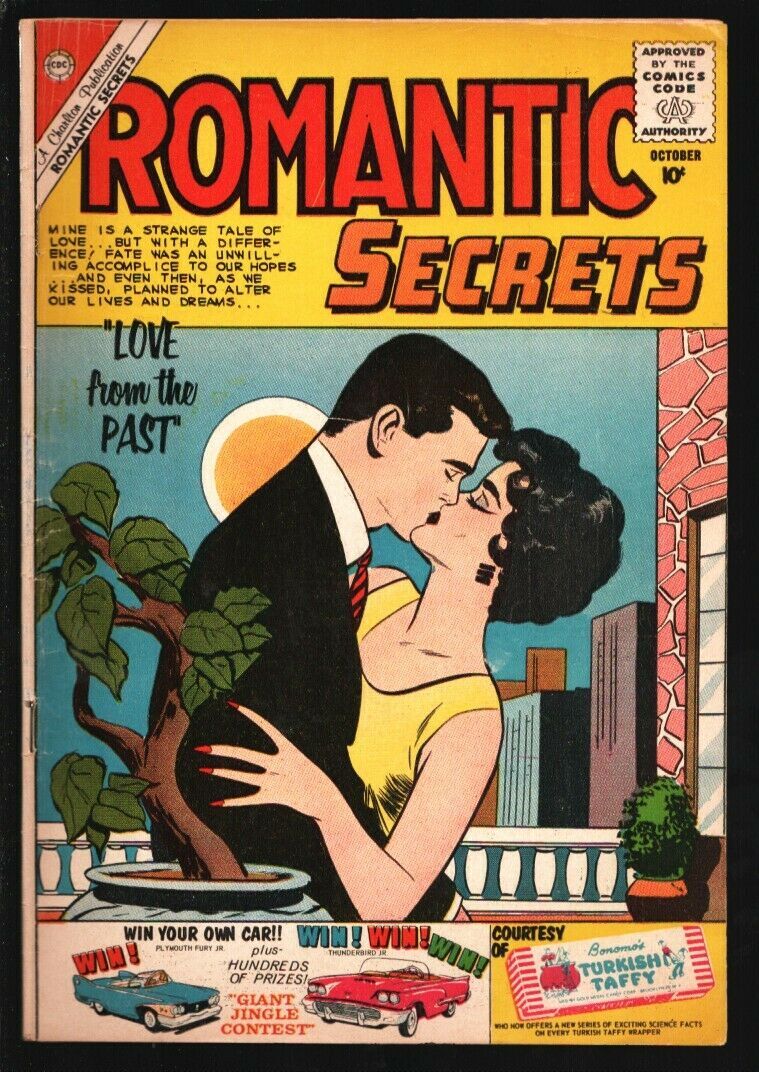 Romantic Secrets #29 1960-Charlton-Love triangles-Spicy poses-Bride ...