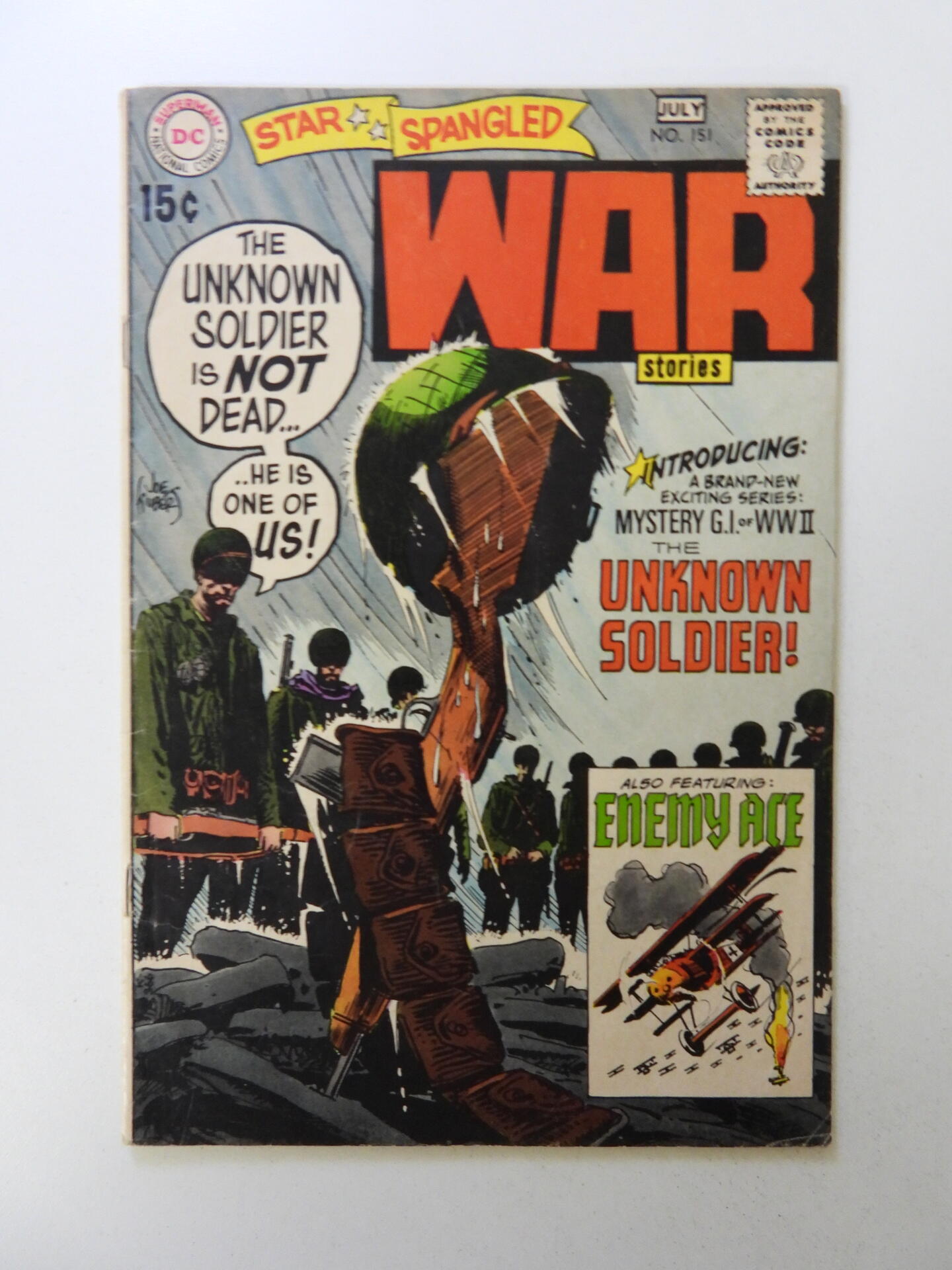 Star Spangled War Stories #151 (1970) 1st Appearance of the Unknown ...
