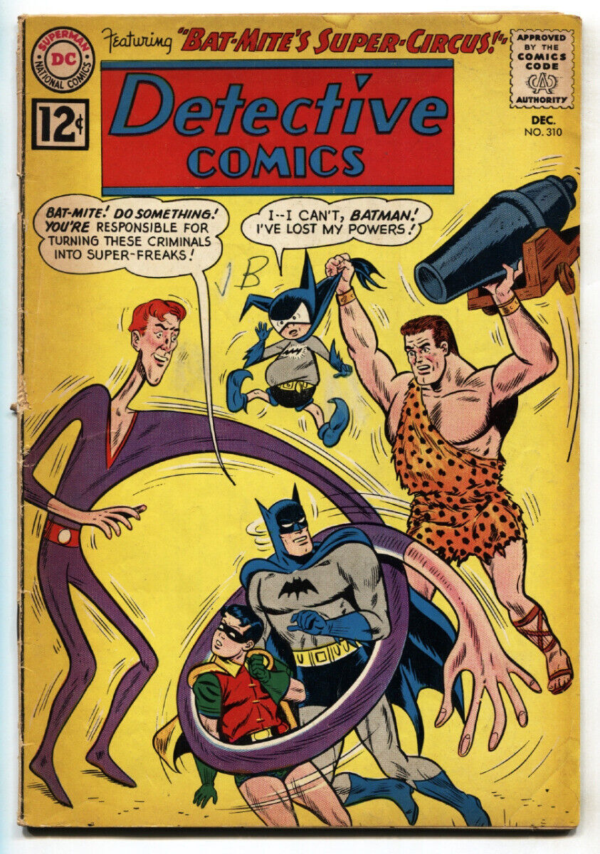 Detective Comics #310--Comic Book--1962--Batman & Robin--Bat-Mite ...