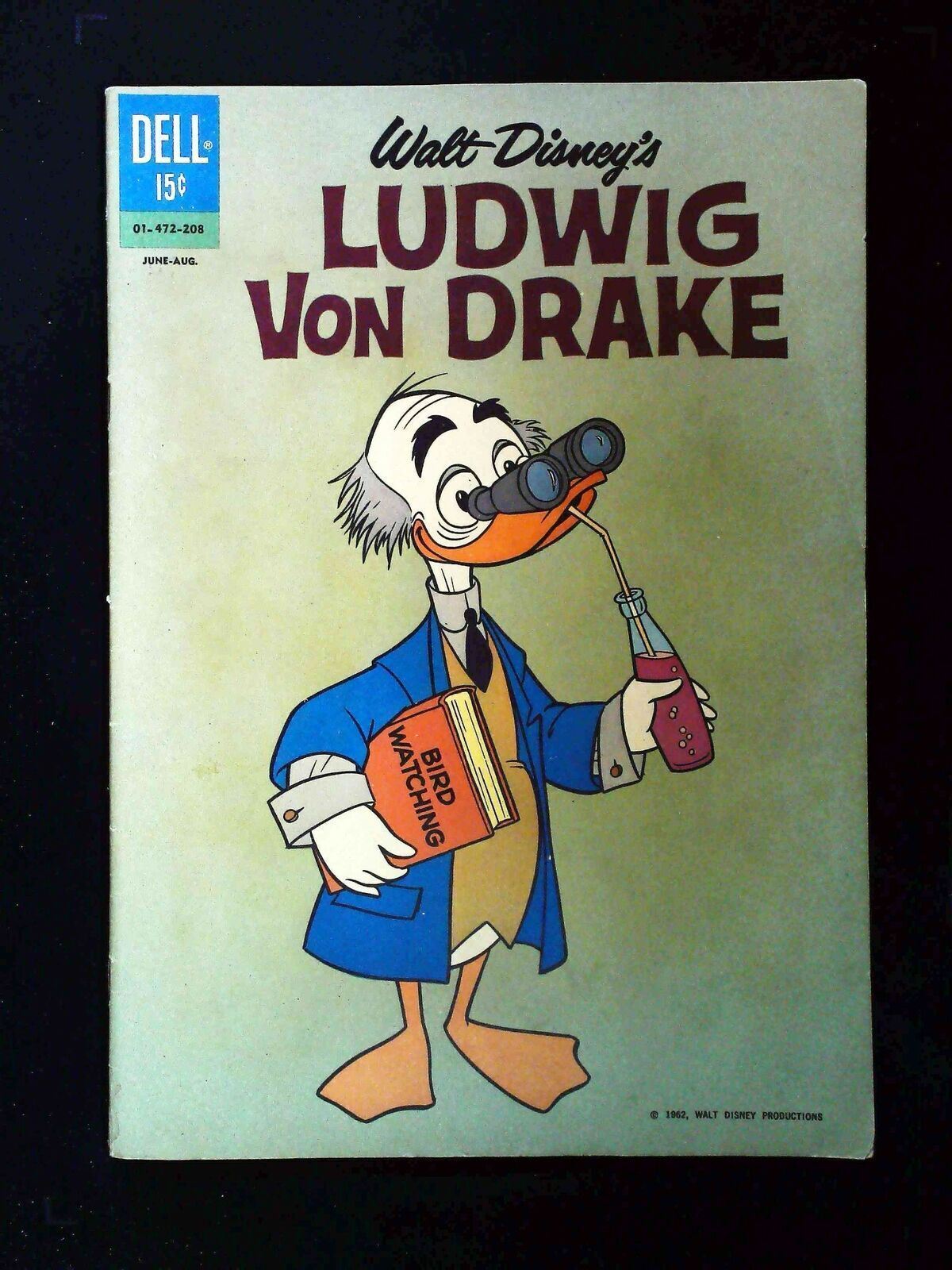 Ludwig Von Drake #4 Dell Comics 1962 Fn+ | Comic Books - Silver Age ...