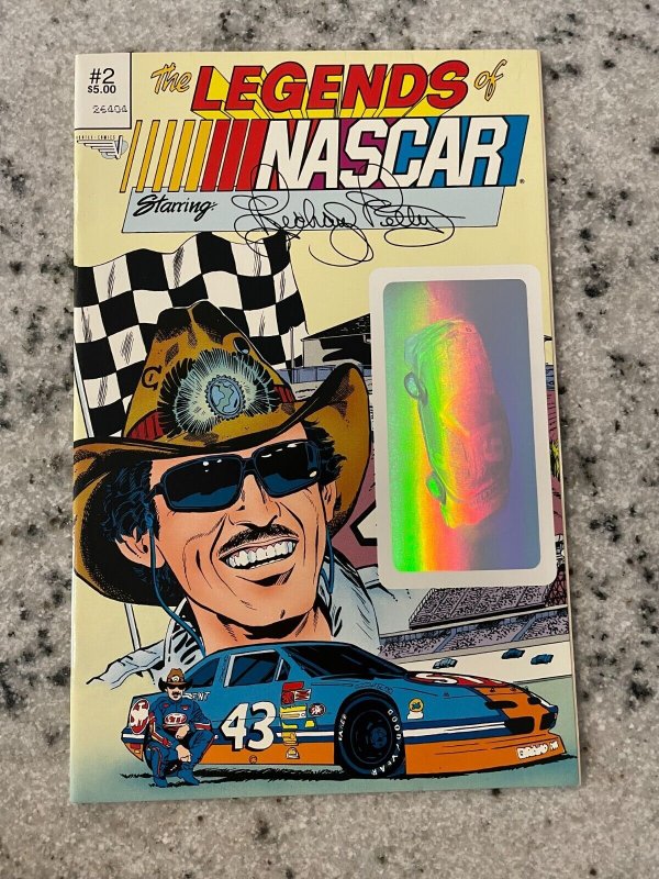 Legends Of Nascar # 2 NM Vortex Comics Comic Books Richard Petty Foil ...