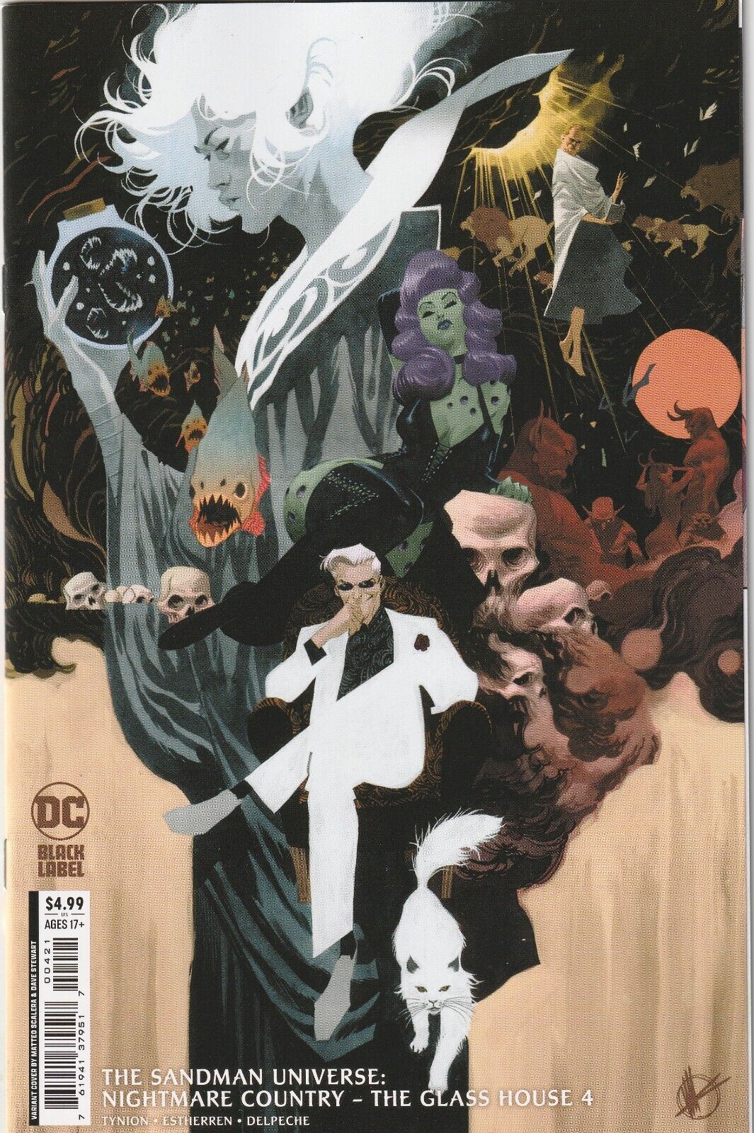 Sandman Universe Nightmare Country Glass House # 4 Cover B NM DC [R9 ...