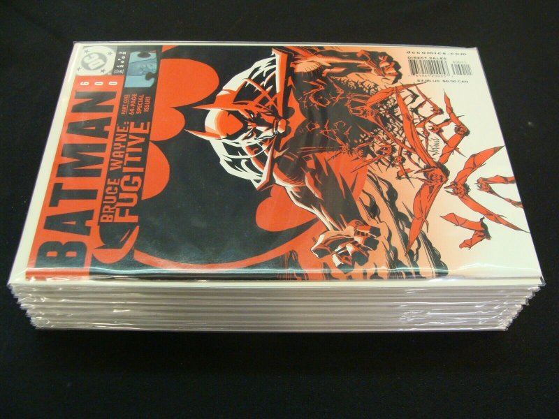 Batman Bruce Wayne Fugitive #1-18 Complete Set Run DC Detective Comics ...