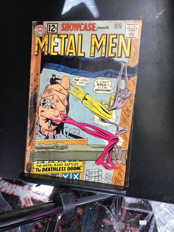 Showcase #39 (1962) 3rd Metal Men appearance! FN+ Wytheville CERT ...
