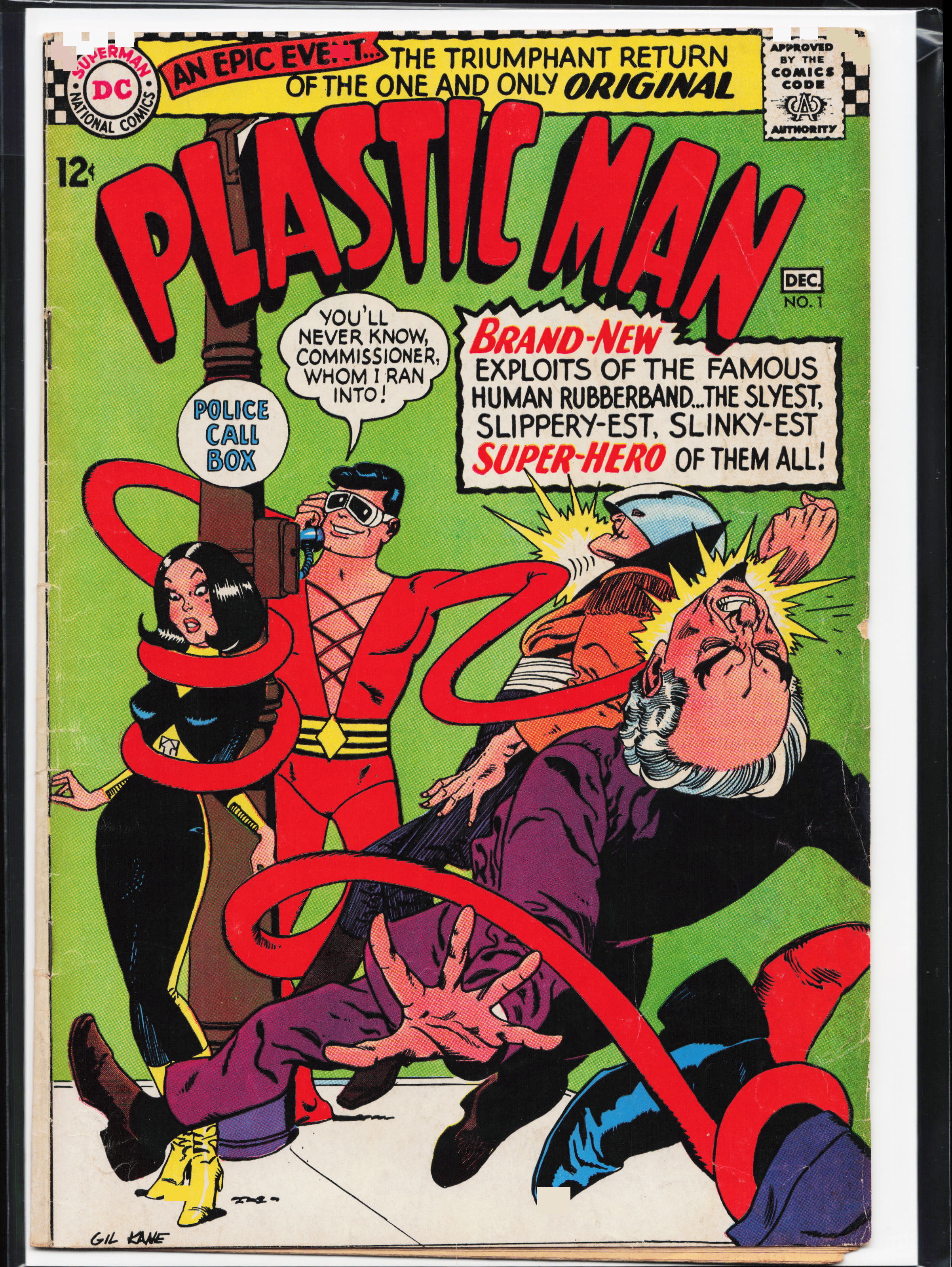 Plastic Man #1 (1966) Plastic Man | Comic Books - Silver Age, DC Comics ...