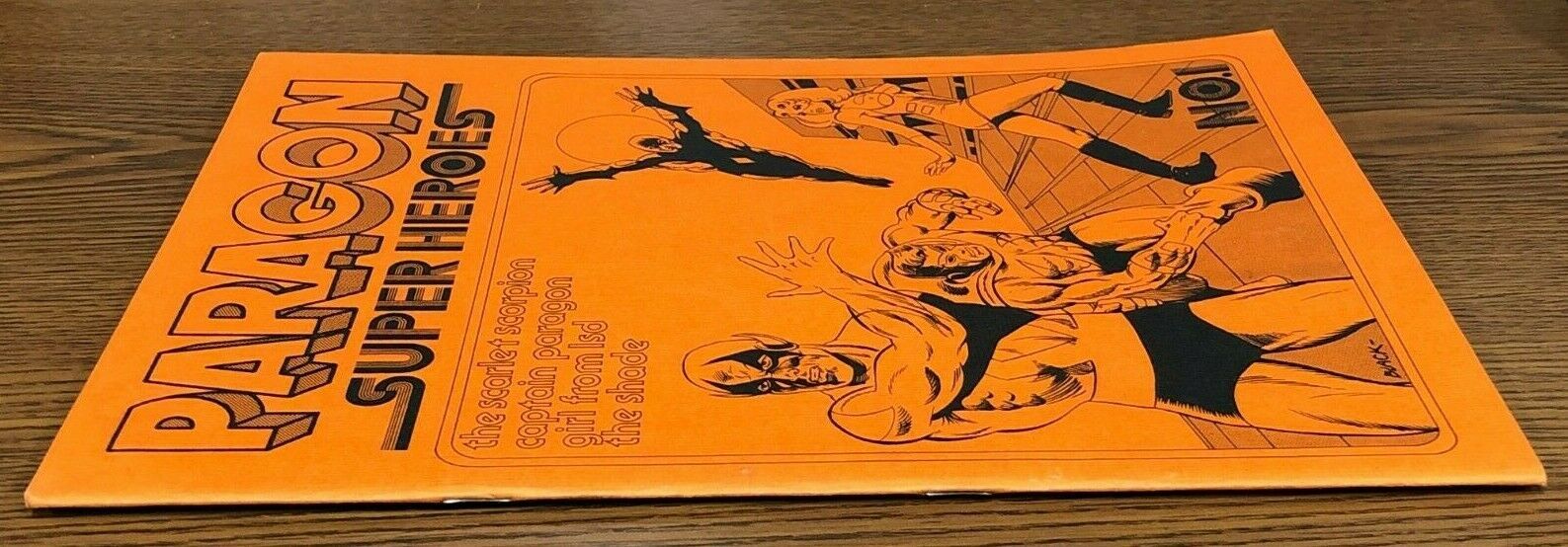 Paragon Super Heroes #1 VF bill black - the shade - captain paragon ...