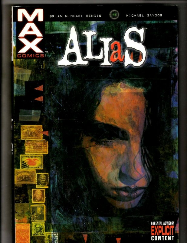 Alias Marvel Comics HARDCOVER Graphic Novel Book Jessica Jones Brian ...