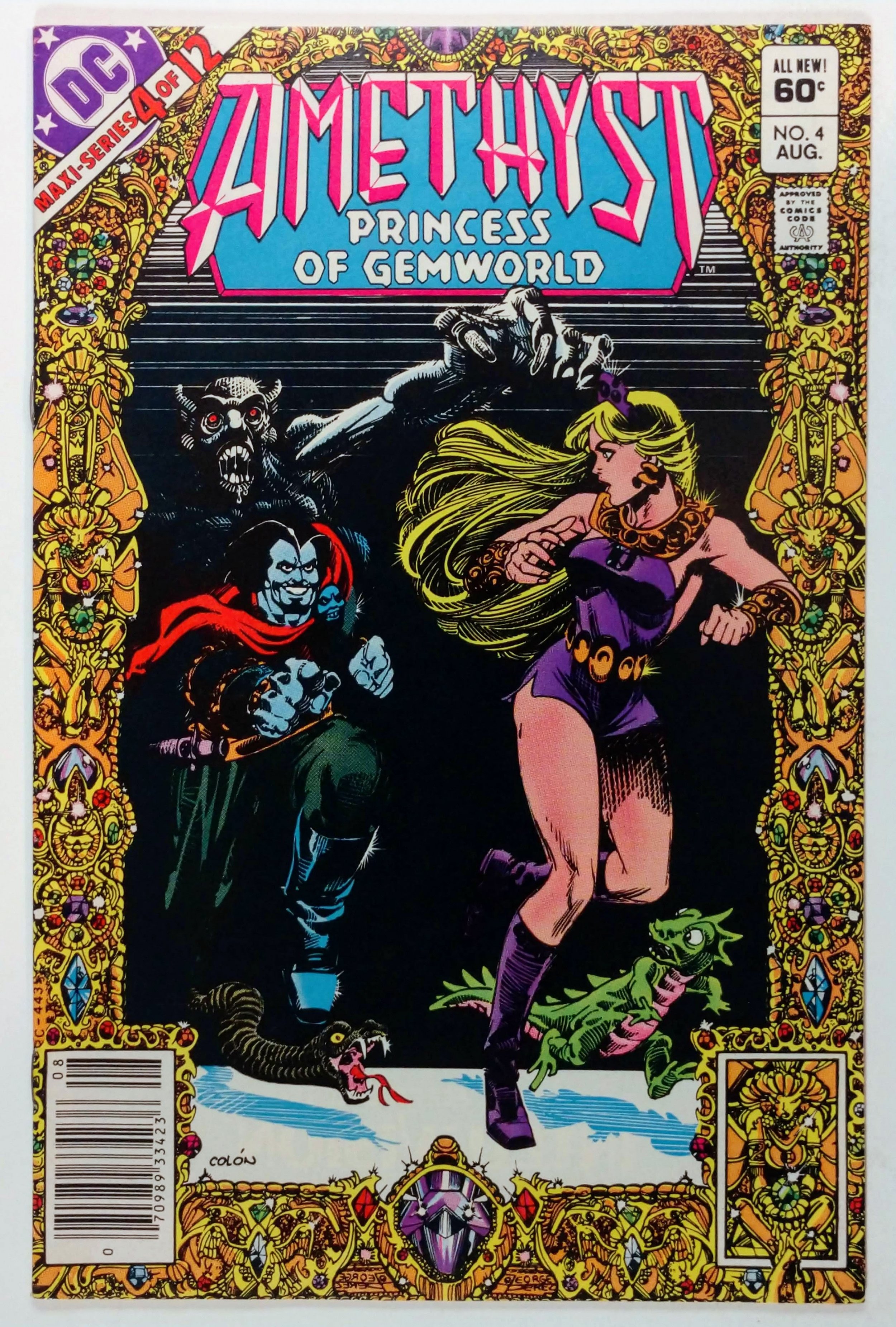 Amethyst, Princess of Gemworld #4 Newsstand Edition (1983) | Comic ...