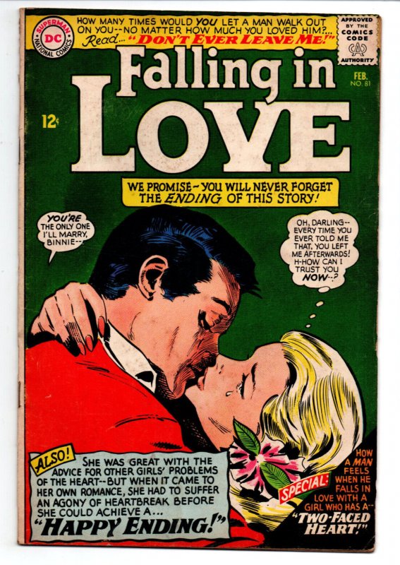 Falling in Love #81 - Gene Colan - John Romita - Romance - DC Comics ...