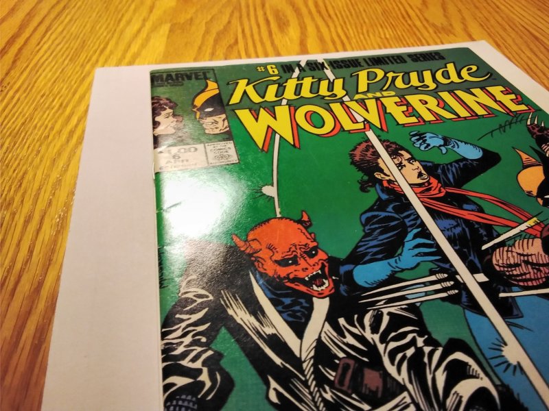 Kitty Pryde and Wolverine #6 CPV (1985) | Comic Books - Copper Age ...