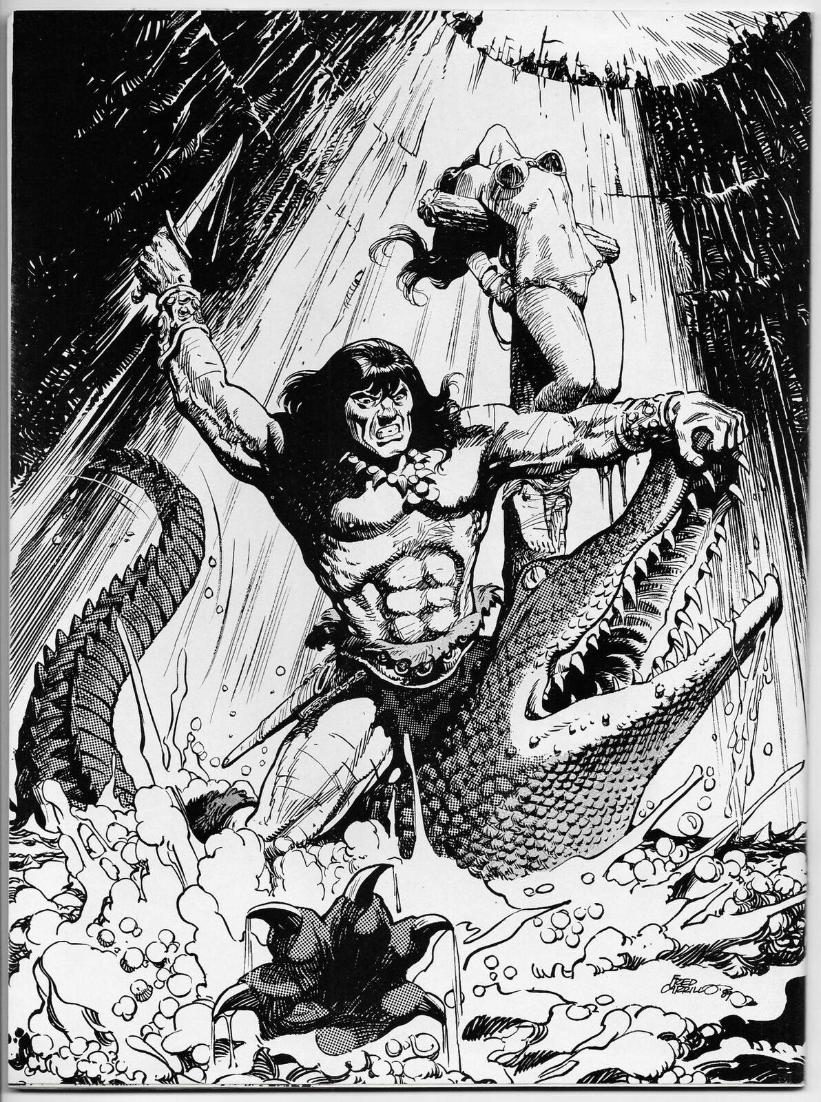 Savage Sword Of Conan Magazine #170 Joe Jusko Cvr (Marvel, 1990) VF ...