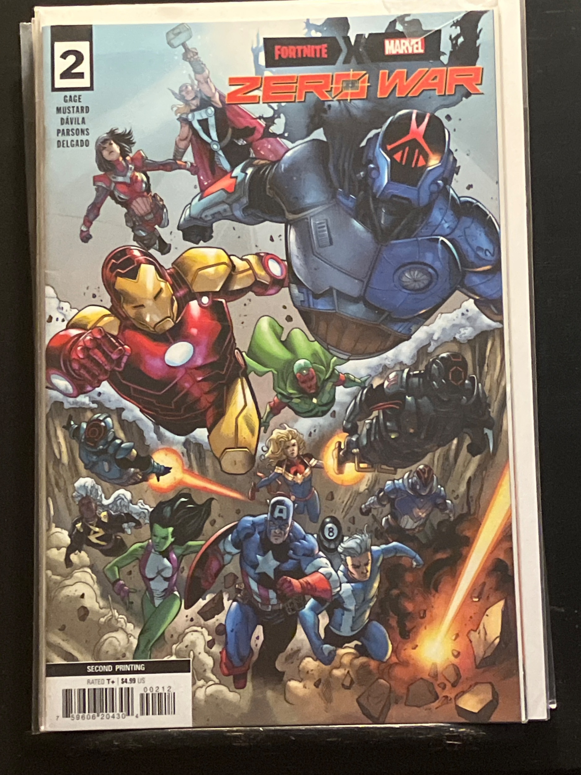Fortnite X Marvel: Zero War #2 Second Print Cover (2022) | Comic Books ...