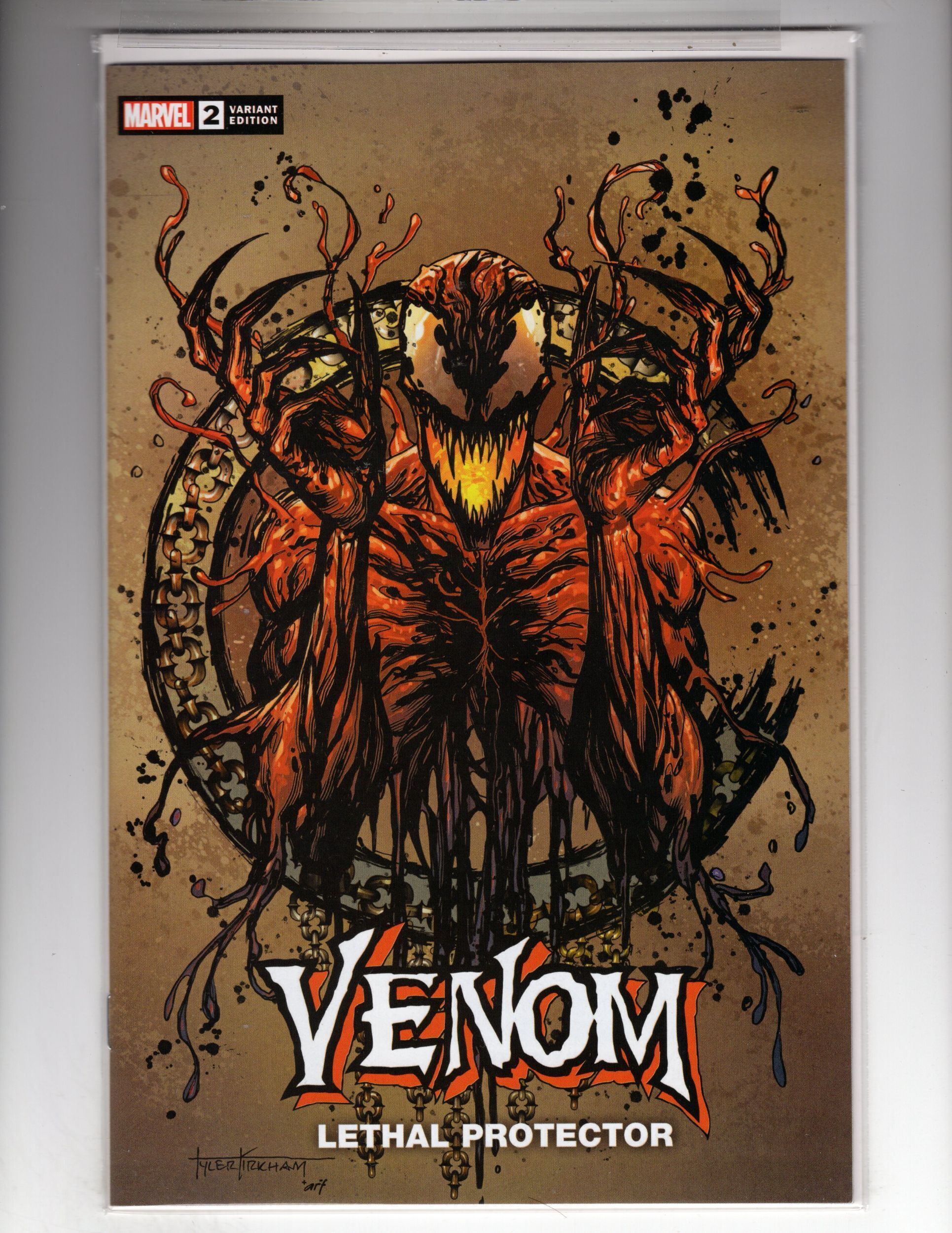 Venom: Lethal Protector #2 Kirkham Variant Cover (2022) XXXXXXXXXXXXXXX | Comic Books - Modern ...