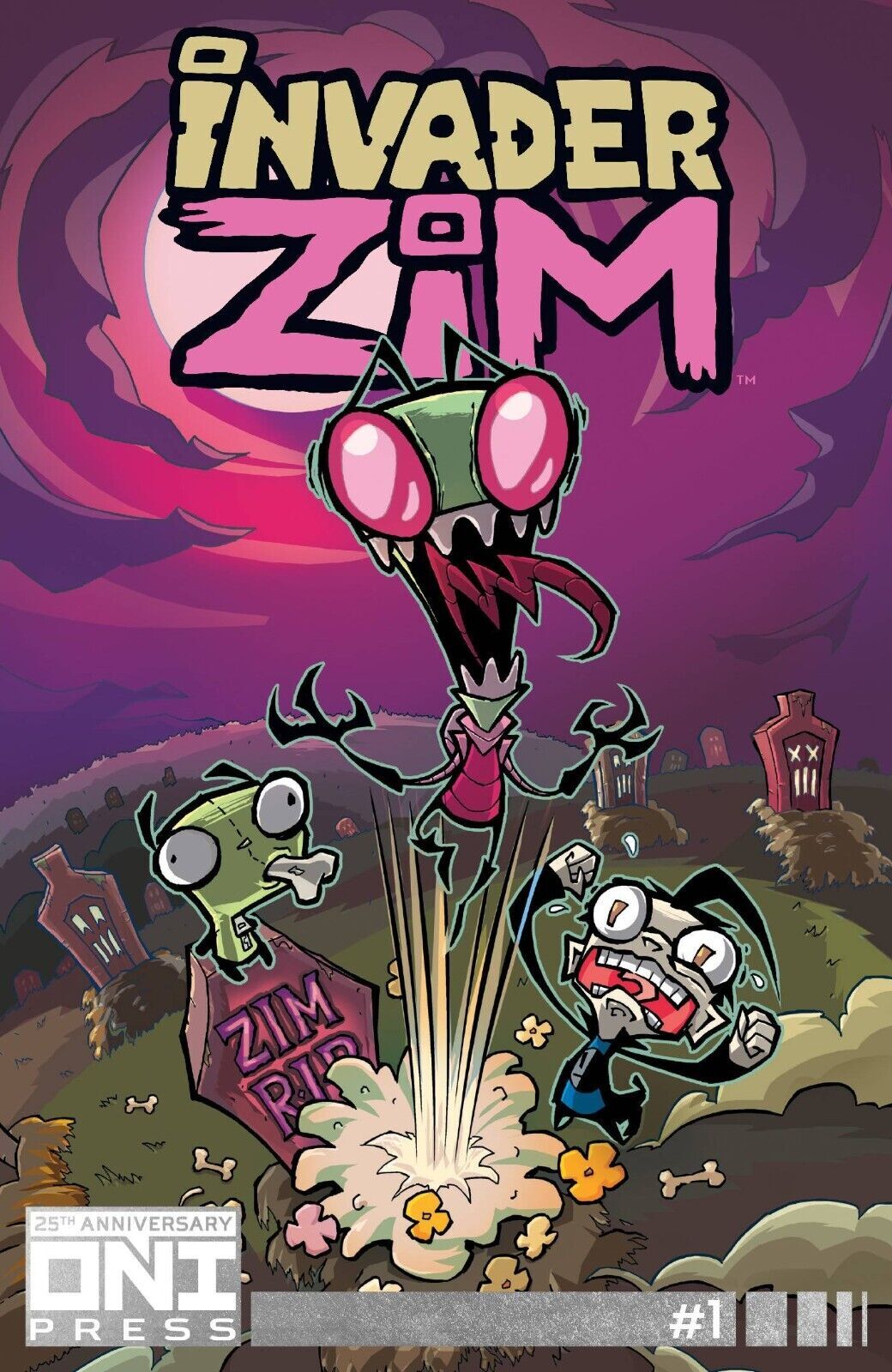 Invader ZIM #1 NM ONI 25th Anniversary Edition ONI Press INC. 2022 ...