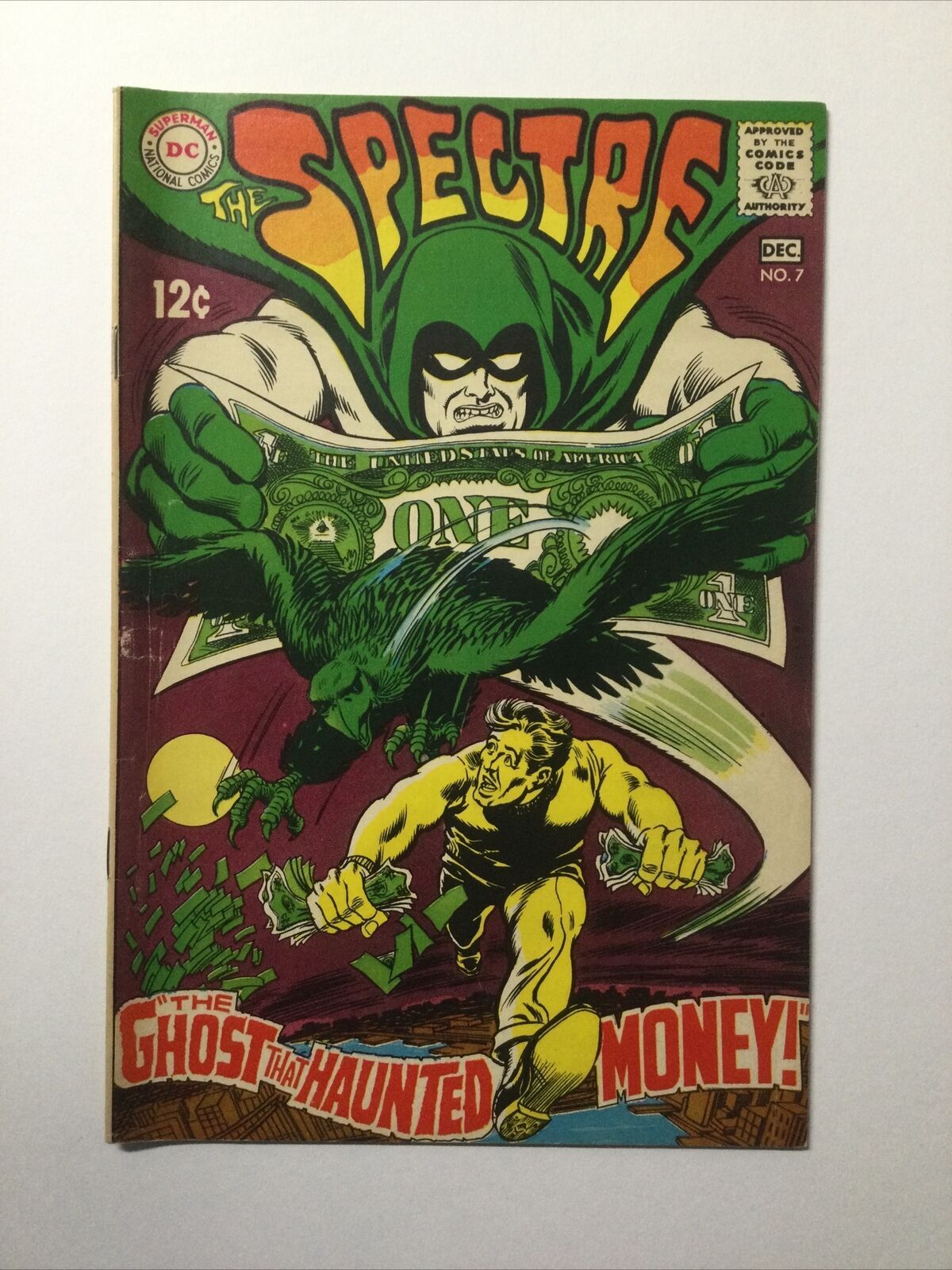 Spectre 7 Very Fine- Vf- 7.5 Dc Comics | Comic Books - Silver Age, DC ...