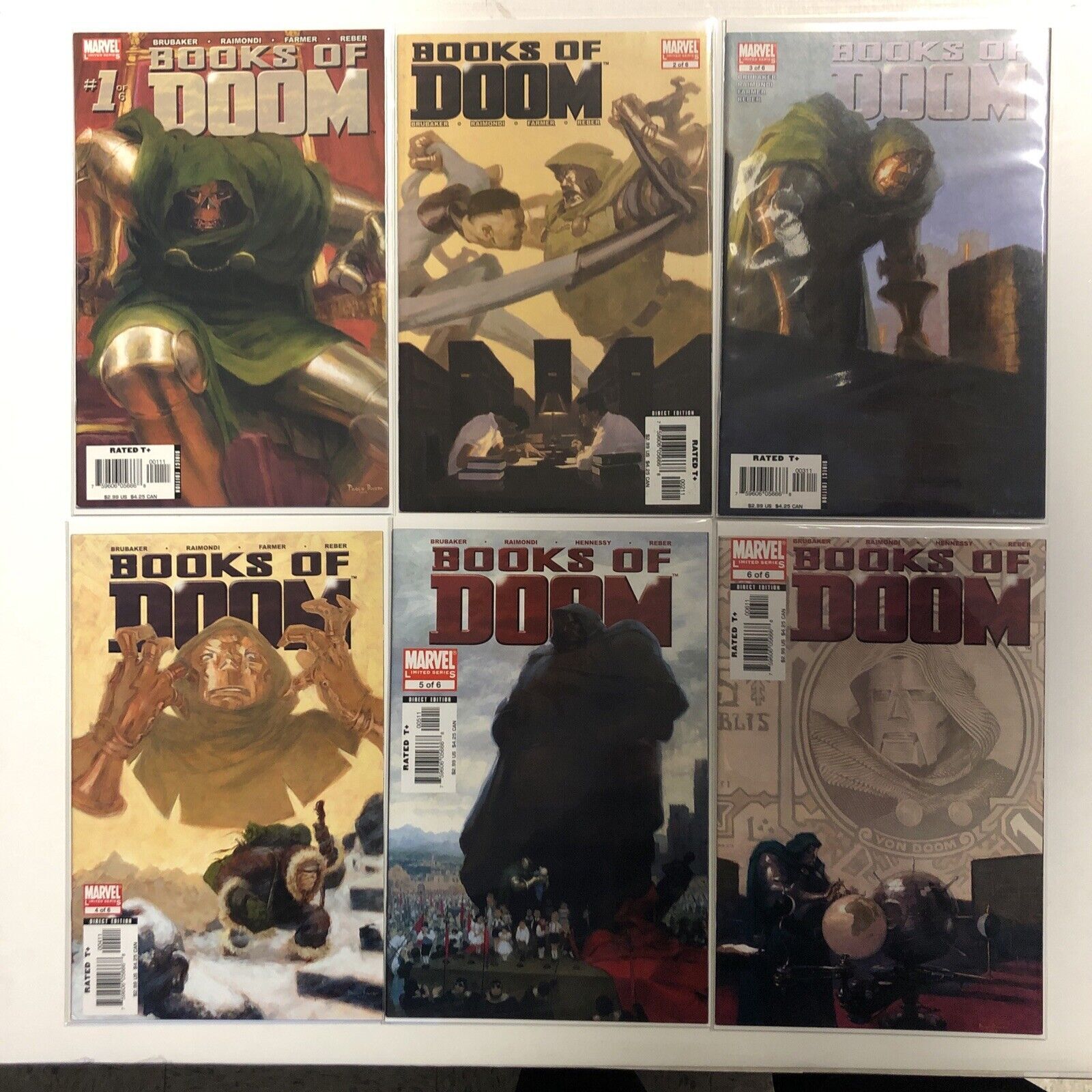 BOOKS OF DOOM (2006) #1-6 (NM) Marvel Comic| Complete Set | Comic Books ...