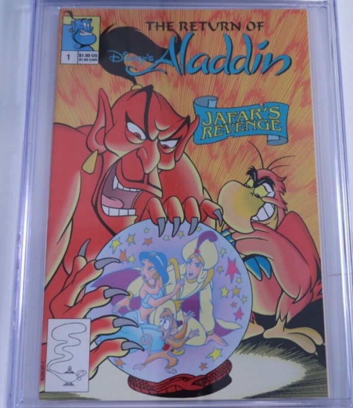 Return of Disney's Aladdin #1 CGC 9.2 Walt Disney Publications Jafar ...