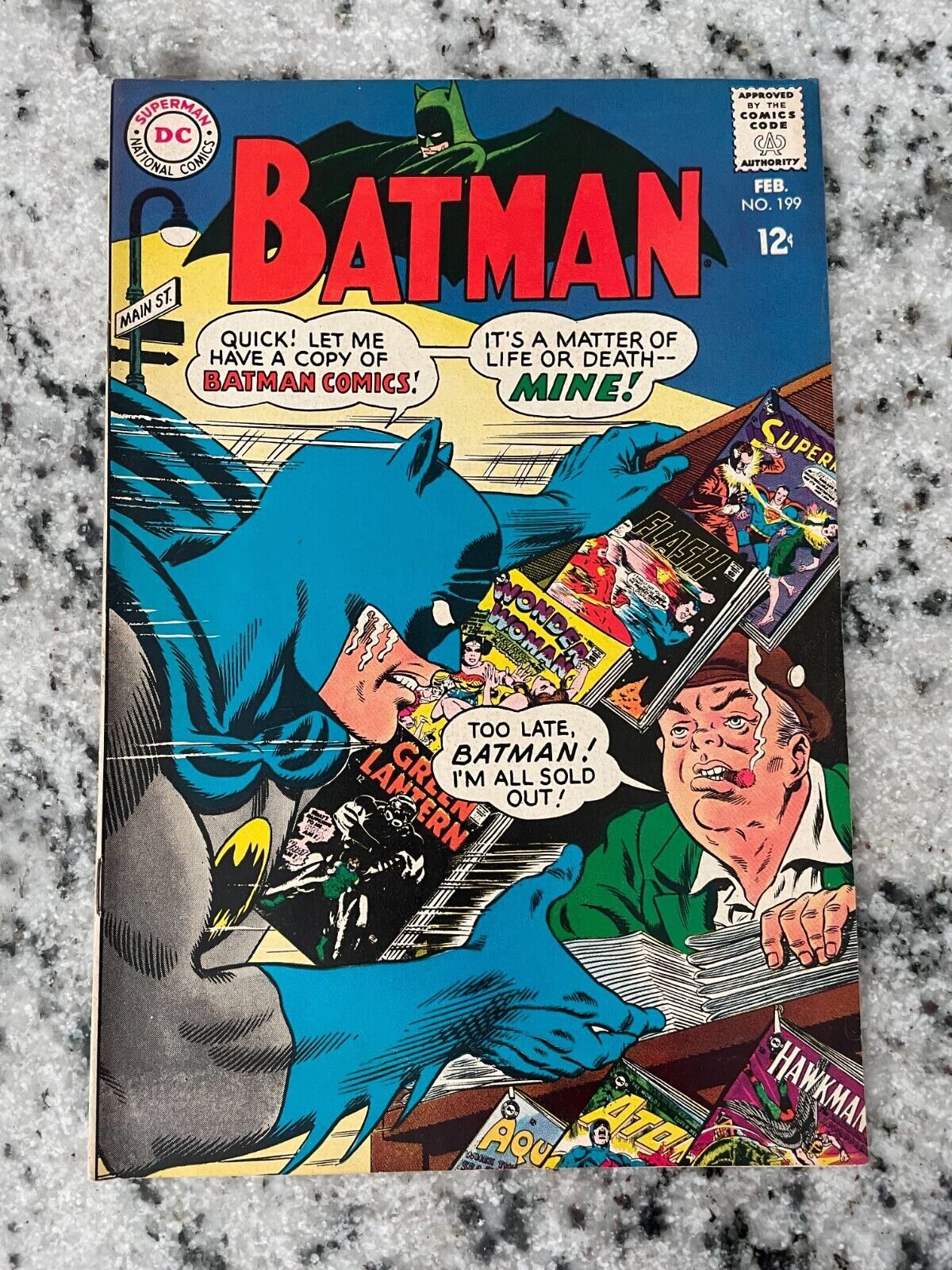 Batman # 199 NM DC Comic Book Superman Flash Justice League Joker ...