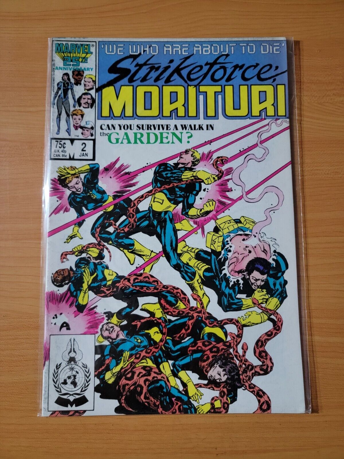 Strikeforce Morituri #2 ~ DOLLAR BIN ~ 1987 Marvel Comics | Comic Books ...
