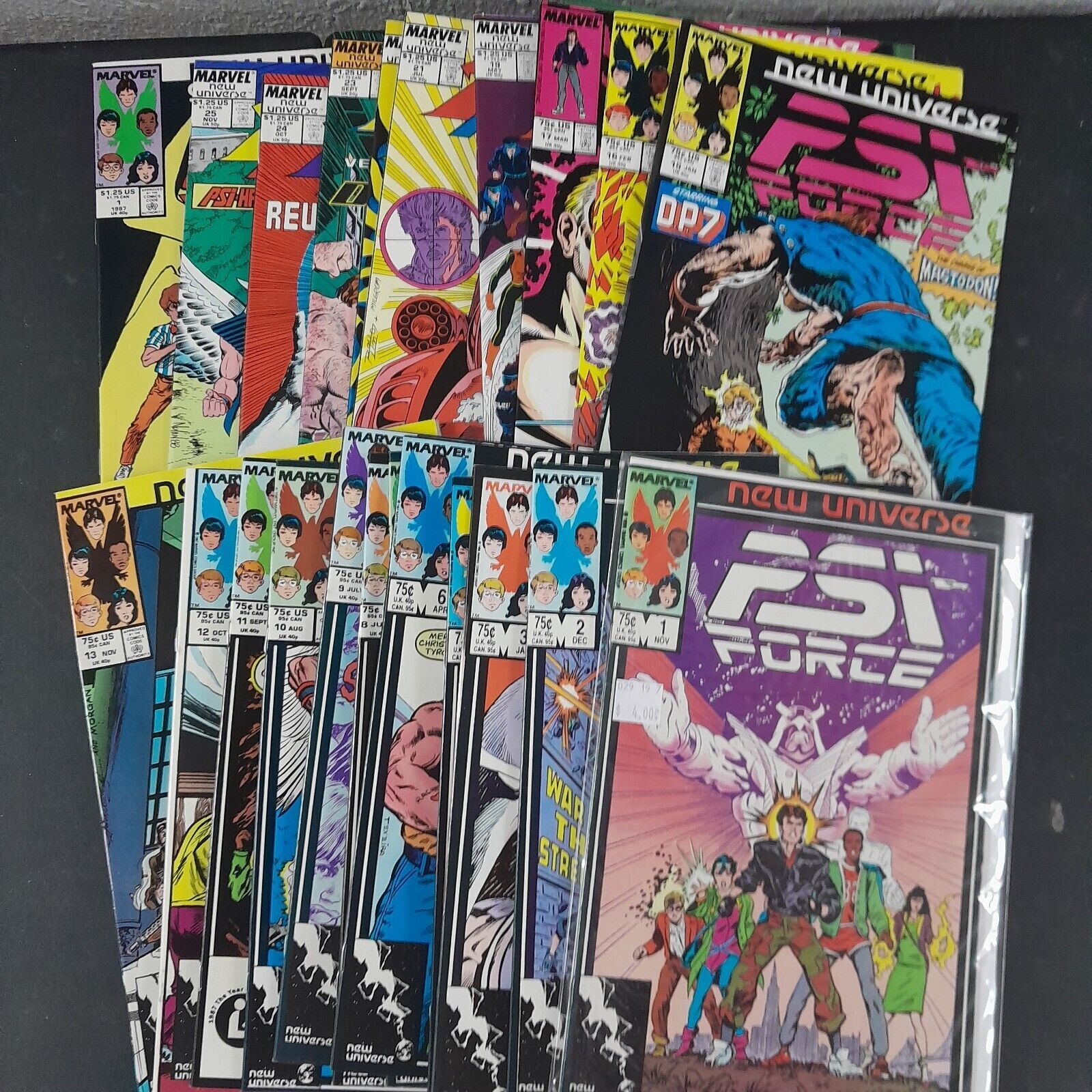 PSI-FORCE Complete series #1-32 and annual 1 VF marvel new universe ...