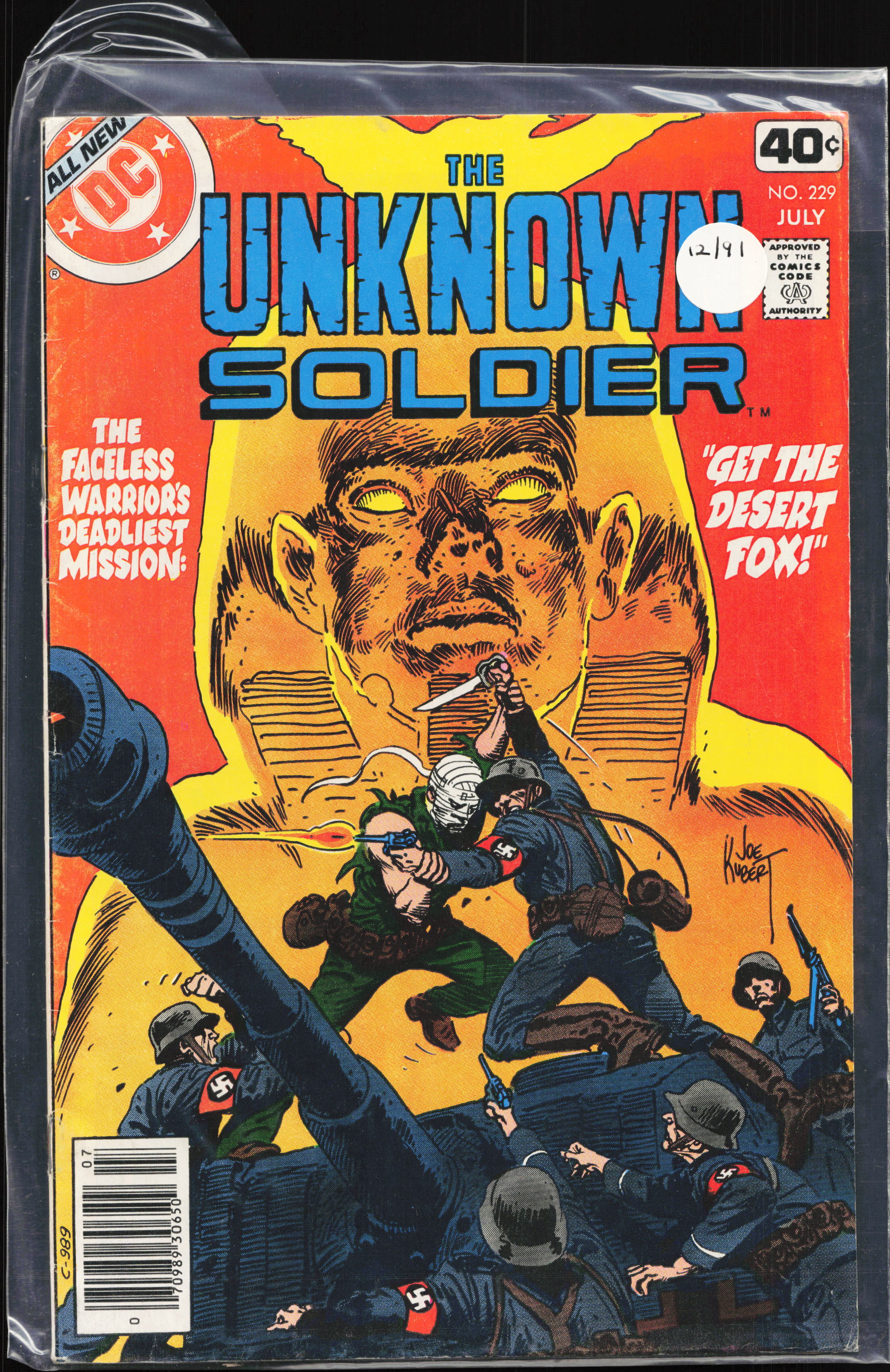 Unknown Soldier #229 (1979) Unknown Soldier | Comic Books - Bronze Age ...