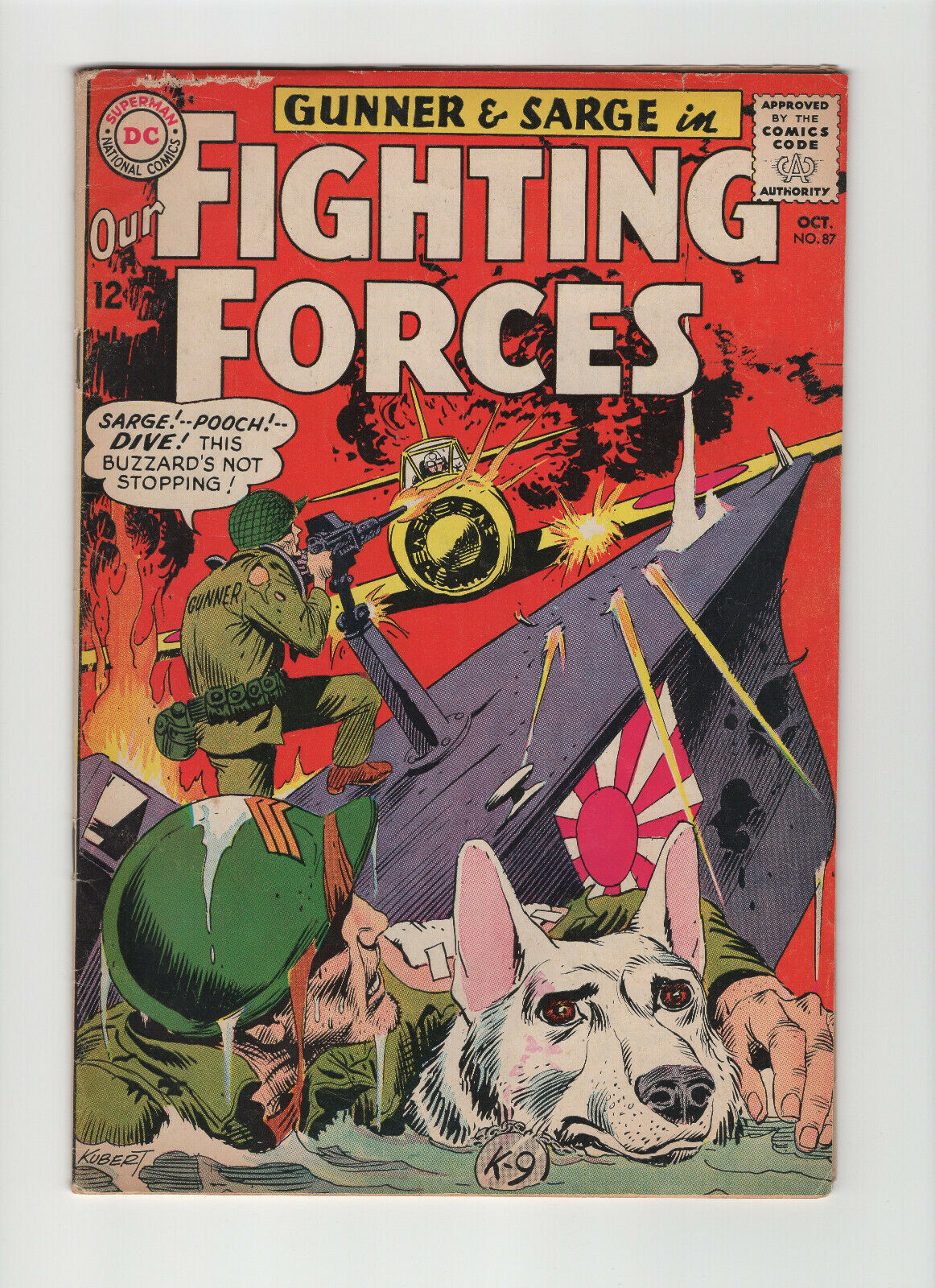 Our Fighting Forces #87 (DC Comics, 1964) | Comic Books - Silver Age ...