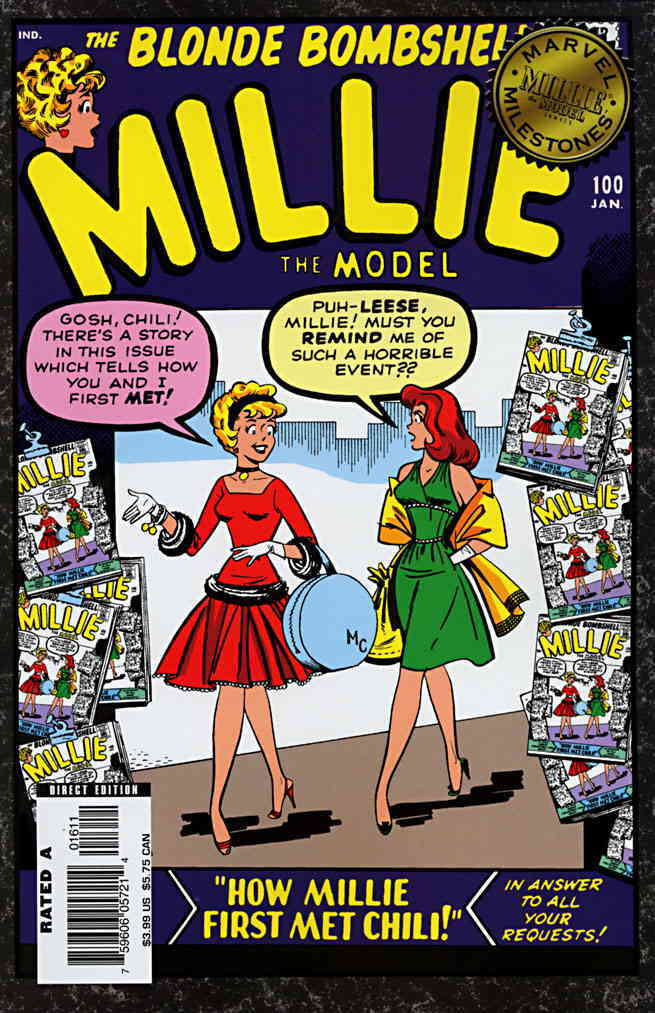 Marvel Milestones: Millie the Model And Patsy Walker #1 FN ; Marvel ...