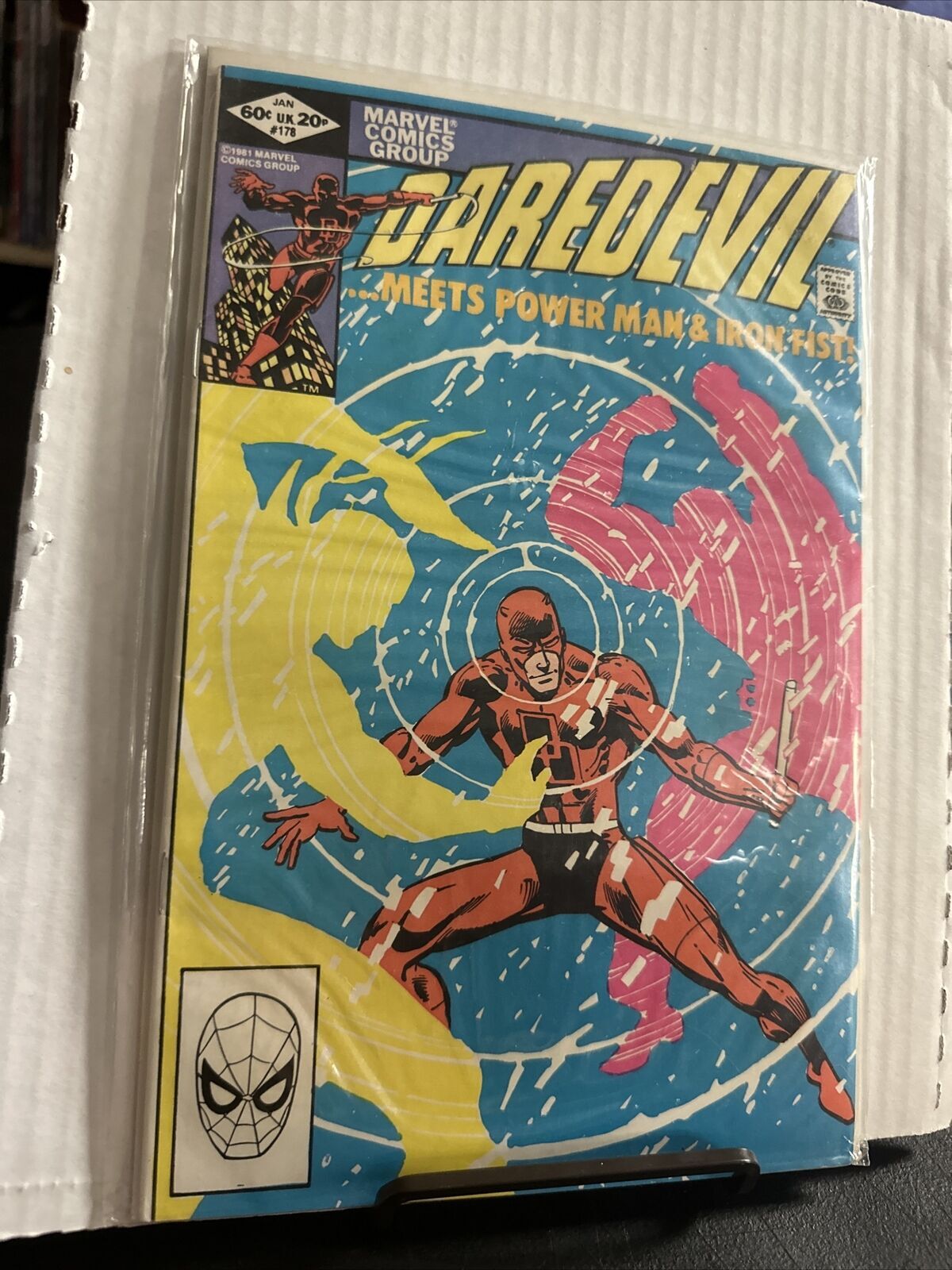 Daredevil #178 NM- (1981) Daredevil meets Power Man and Iron Fist ...
