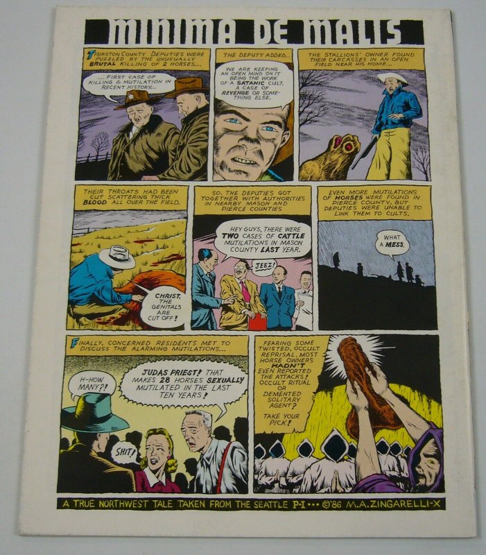Weirdo #16 FN (1st) print - robert crumb - kim deitch - kaz - david ...