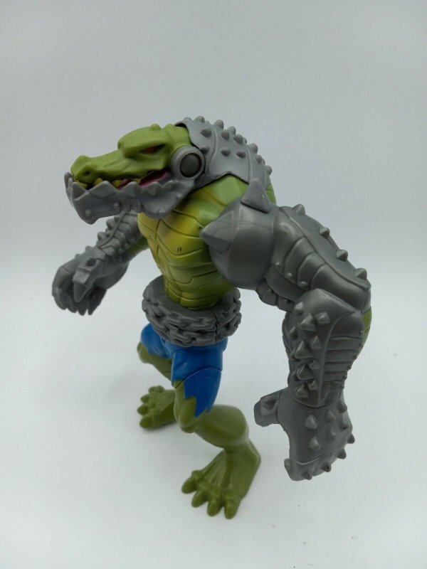 DC Comics Batman: Armored KILLER CROC Villains Takedown Figure Mattel ...